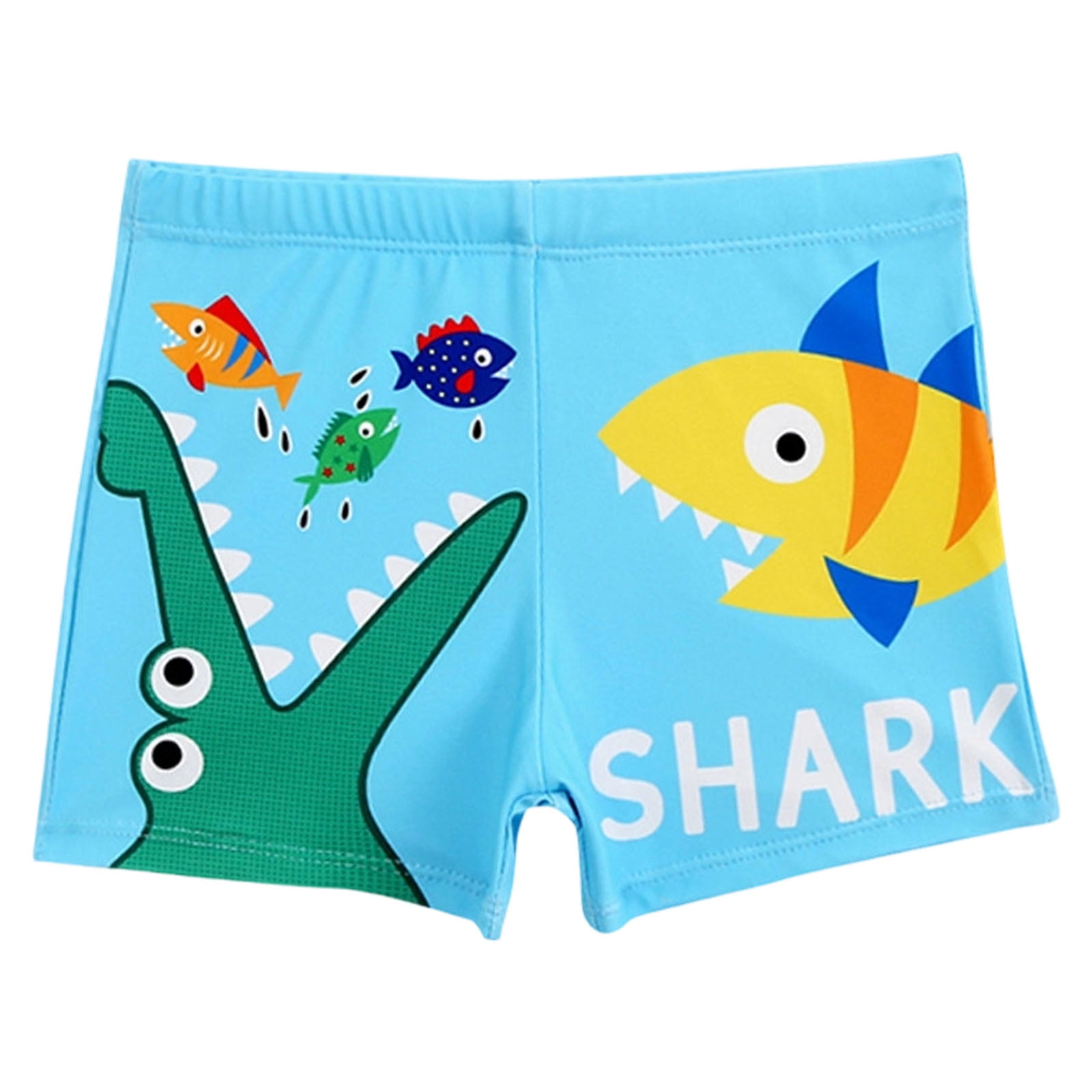 Akiihool Boys Swim Trunks with Mesh Liner Boys Swim Trunks 2-16 Years ...