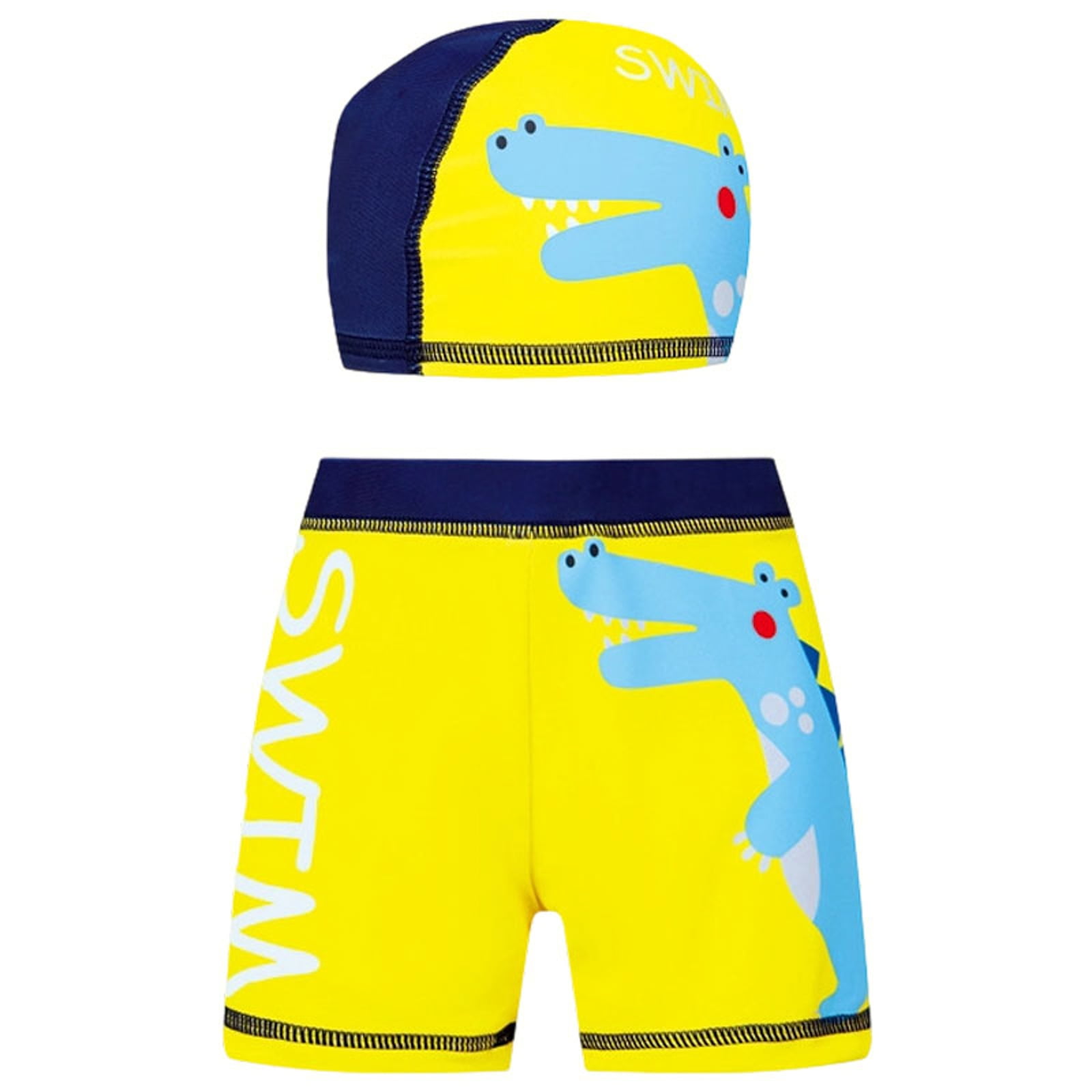 Akiihool Boys Swimsuits Boys Swim Trunks Bathing Suit Compression Boxer ...