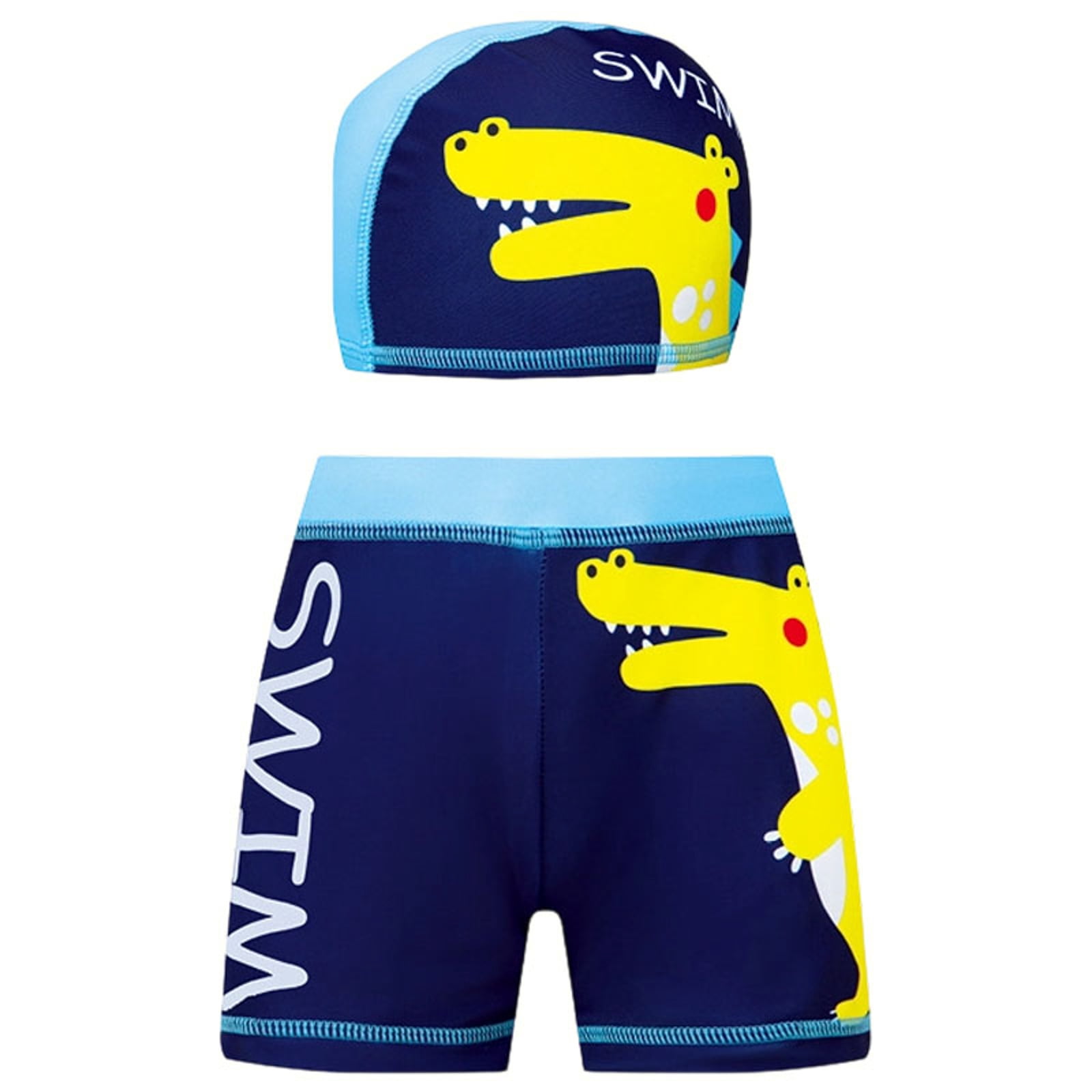 Akiihool Boys Swimsuits Boys Swim Trunks Bathing Suit Compression Boxer ...