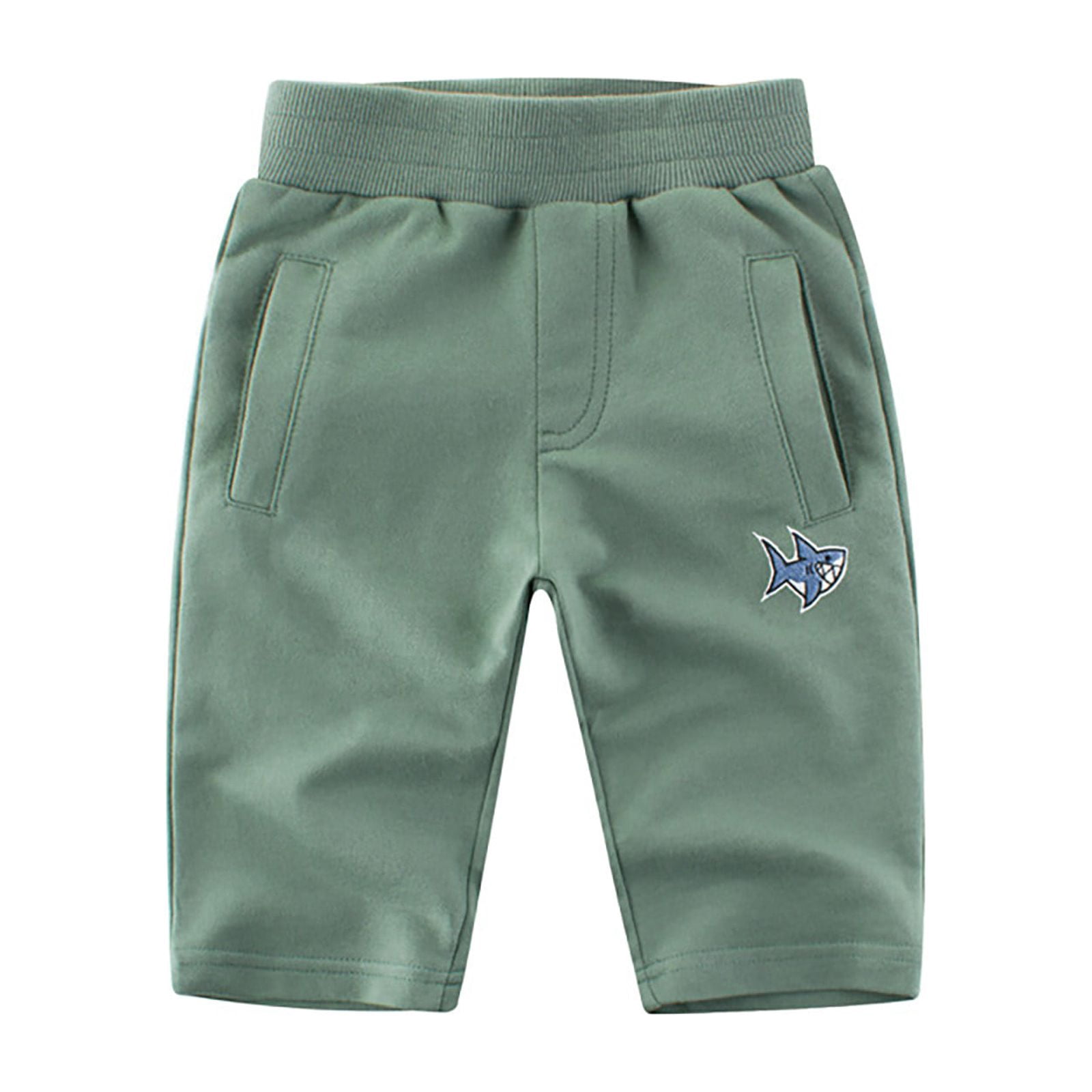 Akiihool Boys Uniform Pants Boy's Cotton Stretchy Flowy Dress Stretchy ...
