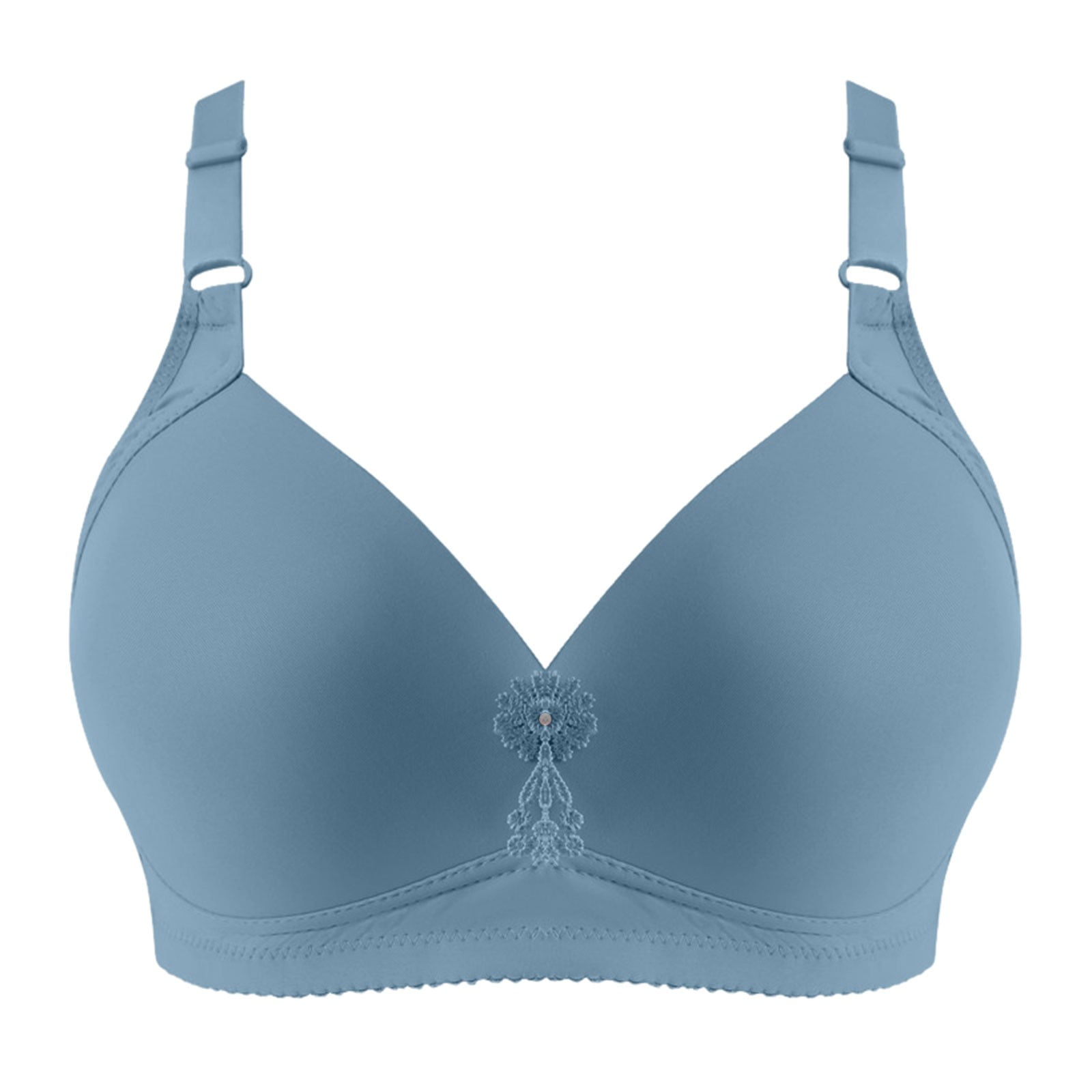 Akiihool Bras for Women Full-Freedom Front Closure Bra, Wireless Cotton ...