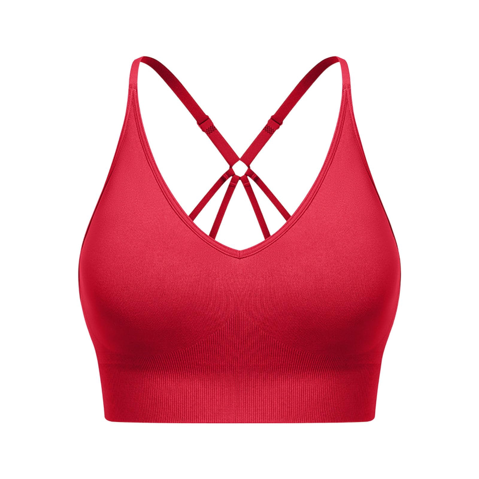 Akiihool Bras for Women No Underwire Scalloped Push Up Wireless ...