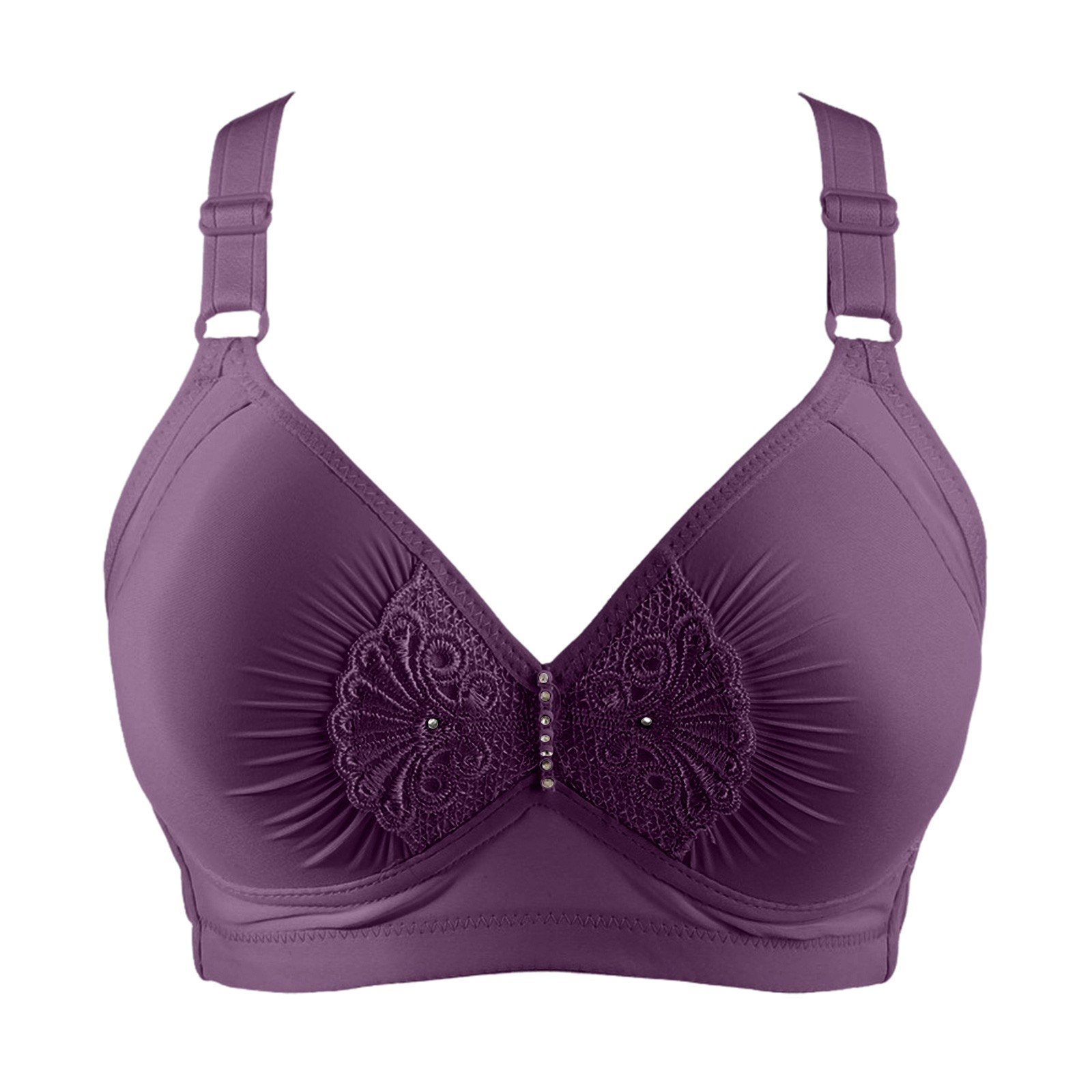 Akiihool Bras for Women Women's Beauty Back Bra with Extended Side Back ...