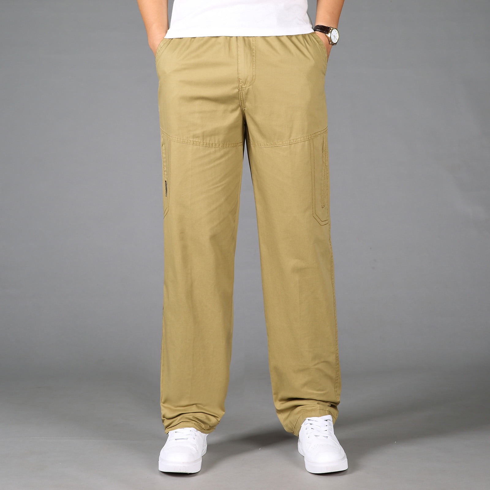 Akiihool Casual Pants Men Big And Tall Men's Big & Tall Performance ...