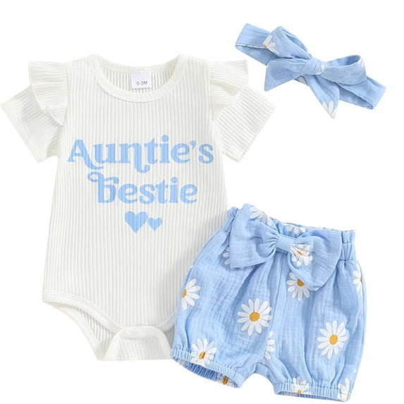 Akiihool Casual Short Sets for Girl Toddler Girl's 2 Piece Outfits ...