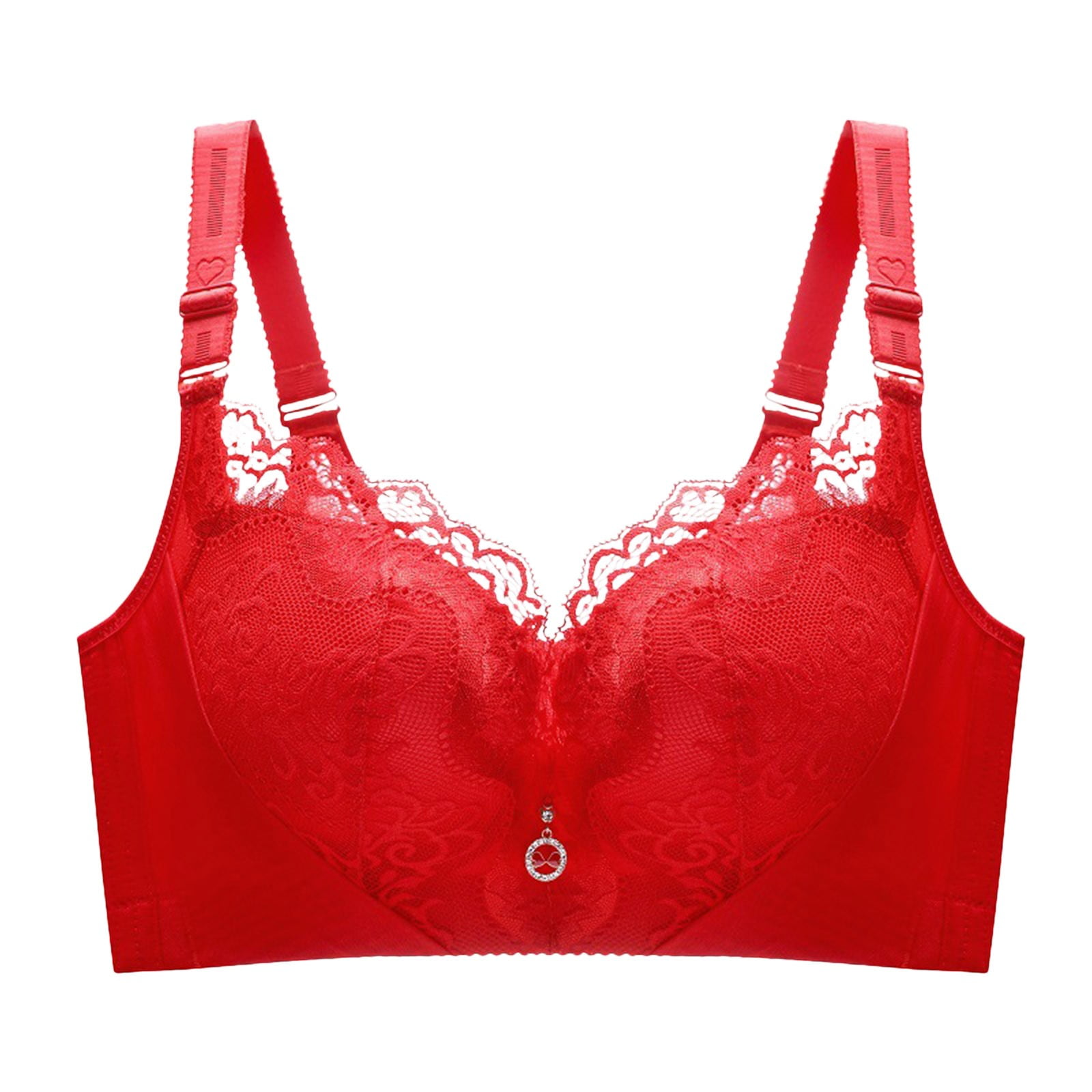 Akiihool Everyday Bras Plus Size Fashion Deep Cup Bra Hides Back Full ...