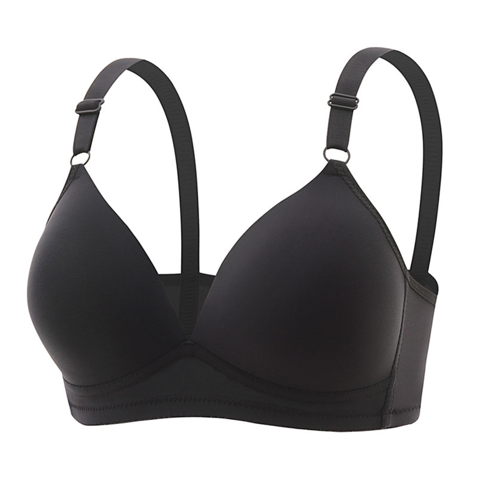 Akiihool Everyday Bras Plus Size Women's Wireless Comfort Bra ...