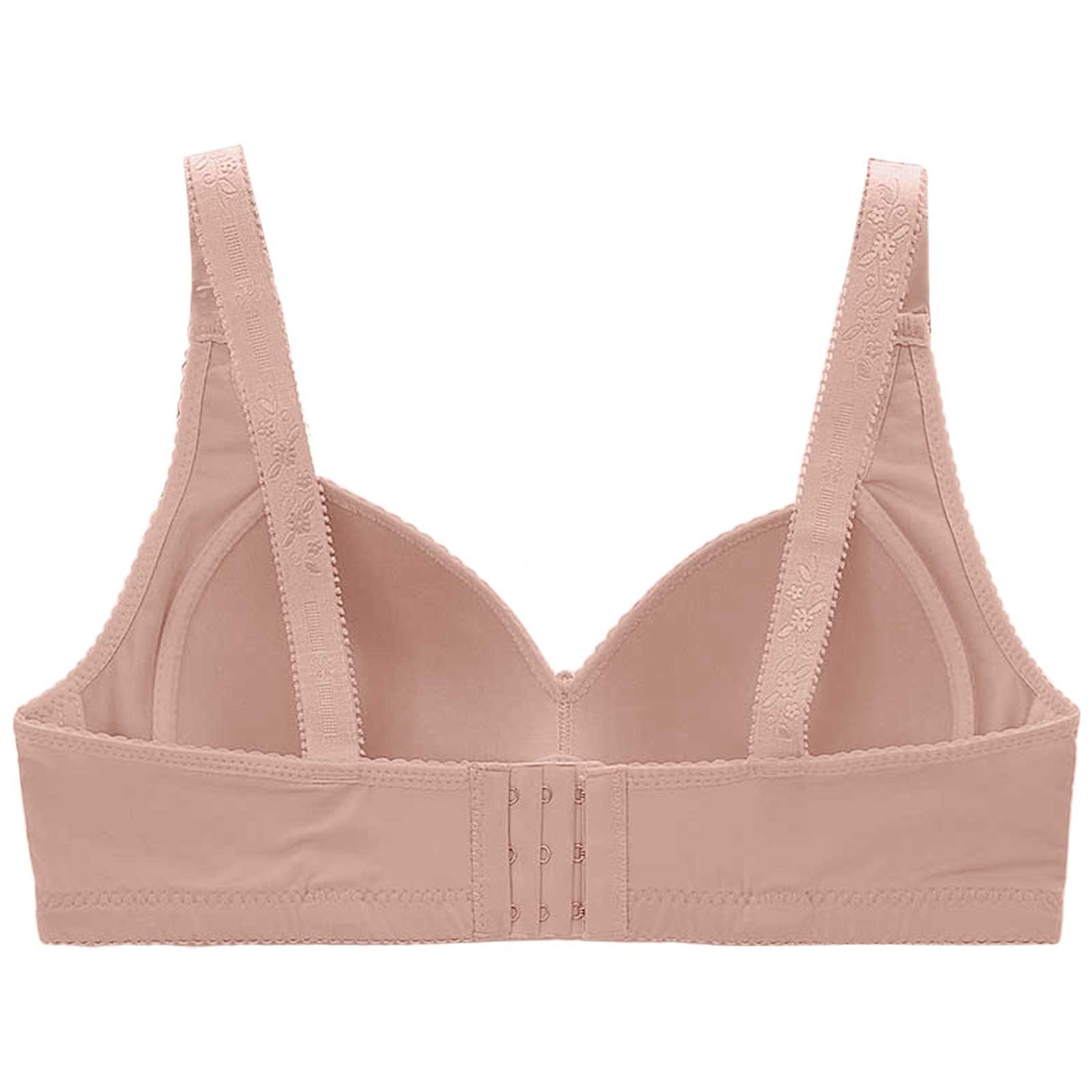 Akiihool Everyday Bras Women's Full Coverage Unlined Underwire ...