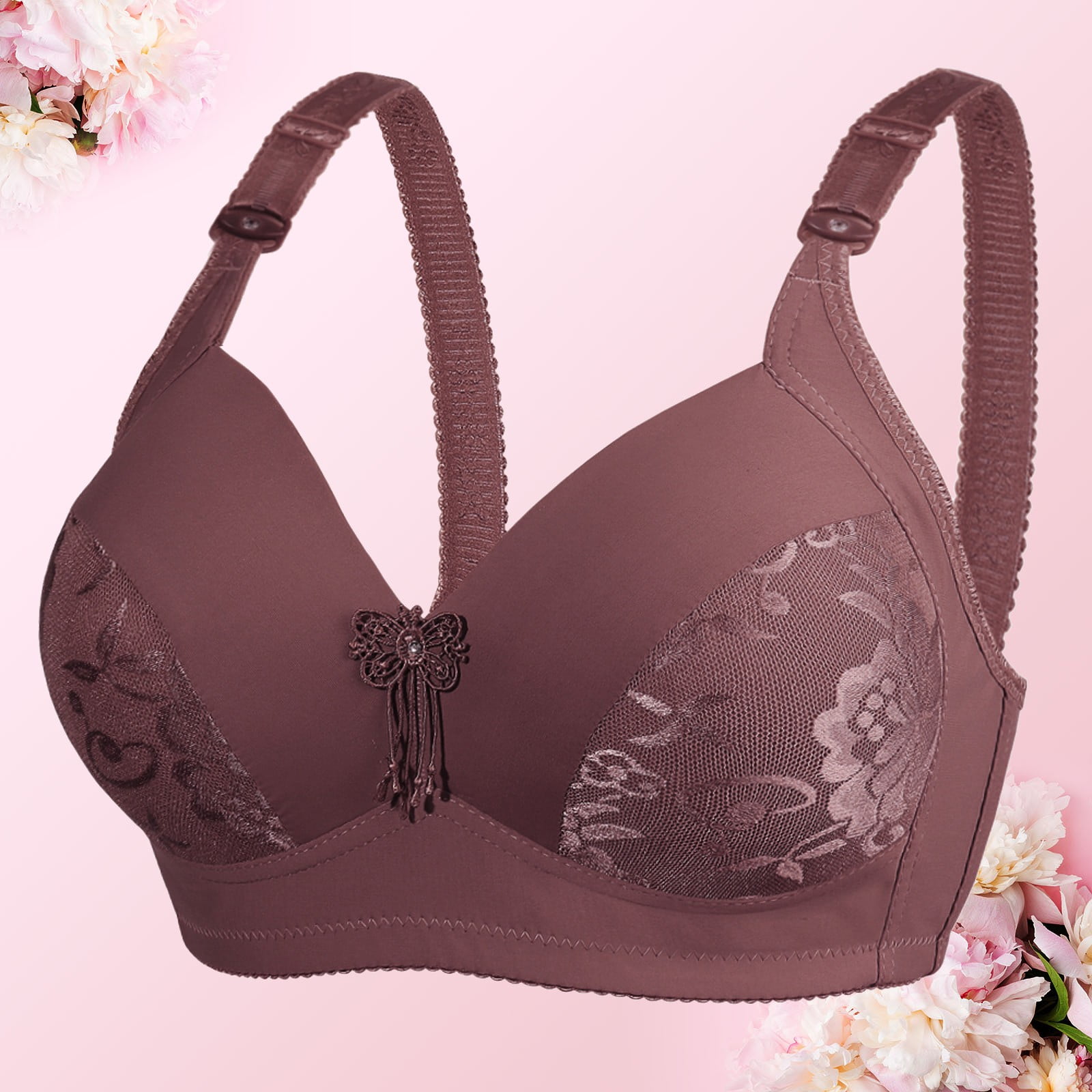 Akiihool Everyday Bras for Women Women's Beauty Back Bra with Extended ...