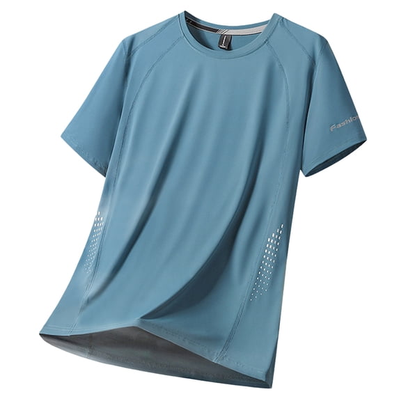 Akiihool Fitted Shirts Men Mens Oversized T-Shirts Heavyweight Cotton ...