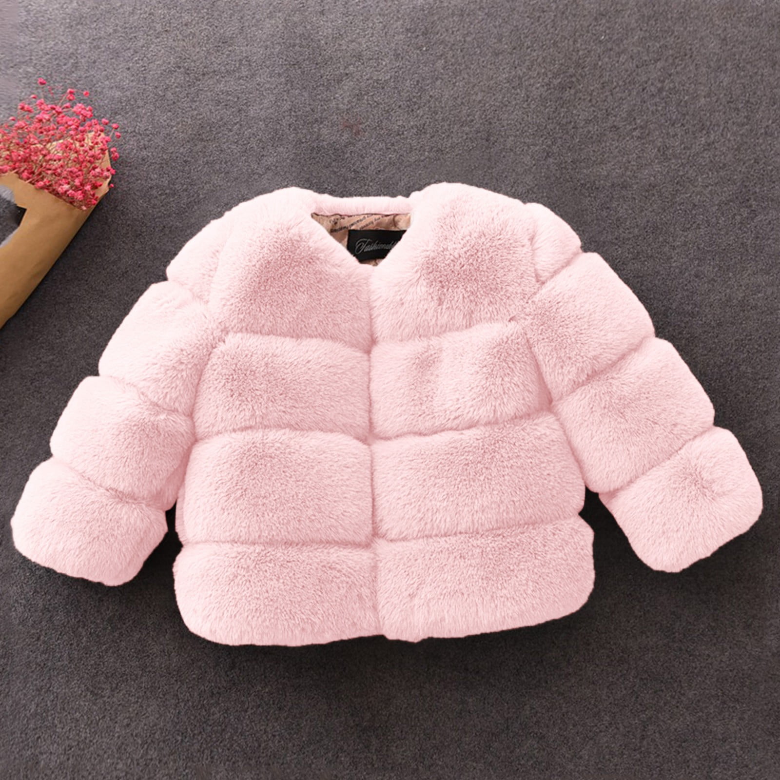 Akiihool Girls Jacket with Hood Girls Jacket for Kids Hooded Puffer ...