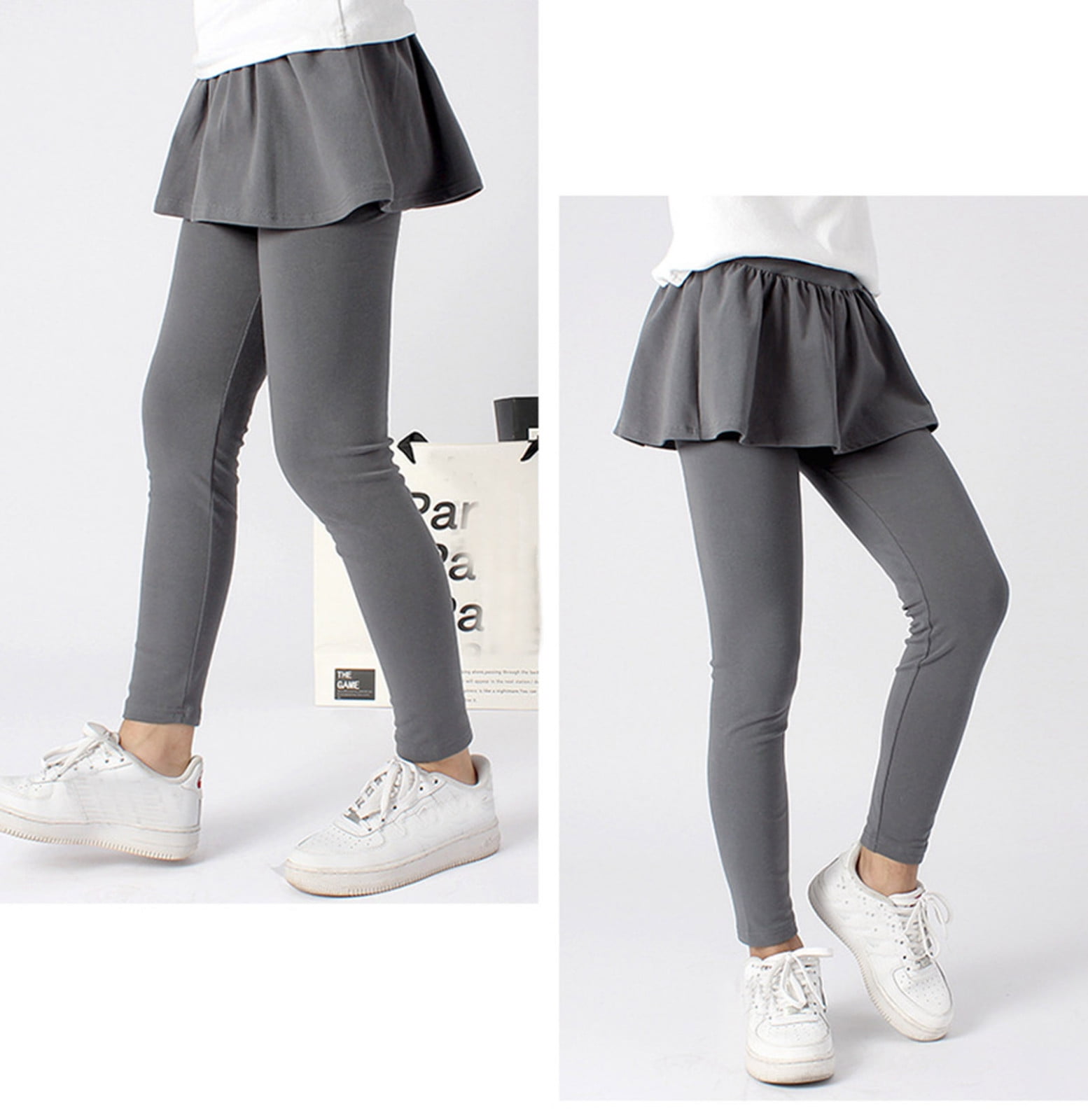 Akiihool Girls Pant Girls Cargo Pants Wide Leg Streetwear Pants for ...