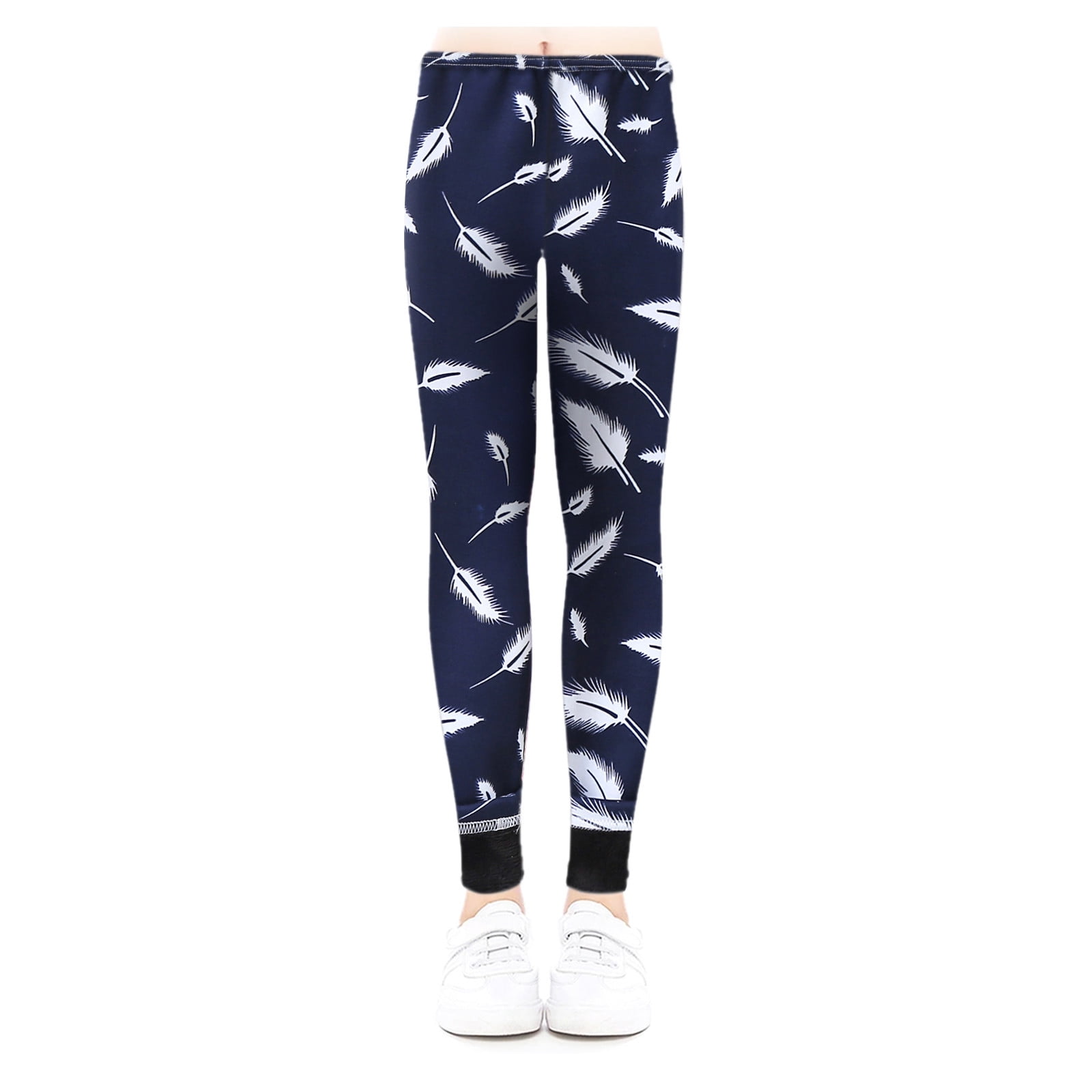 Akiihool Girls Pant Girls' School Uniform Stretch Jogger Pants (Black,7 ...