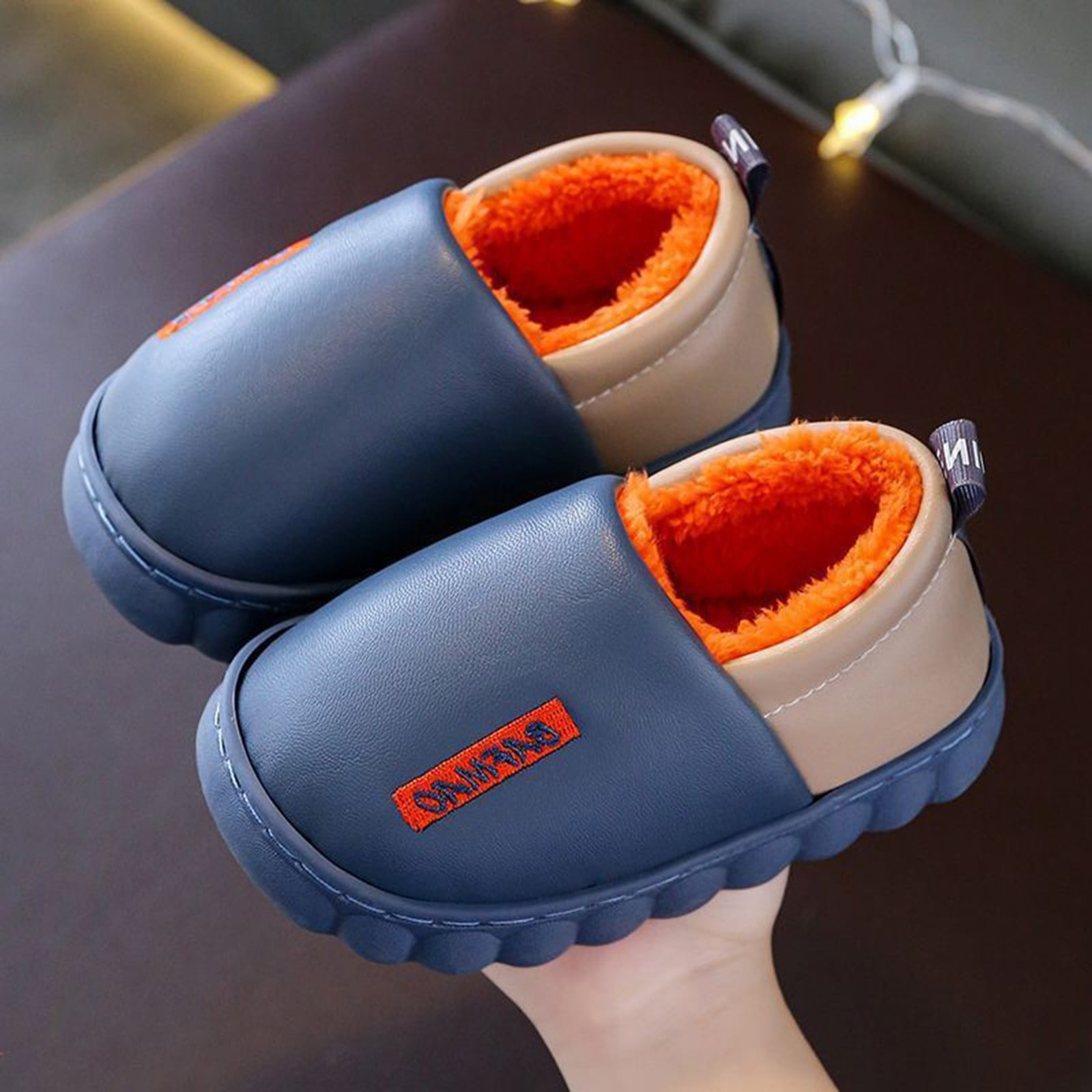 Akiihool Girls Slippers Slippers for Girls Boys Cute Soft Plush House ...