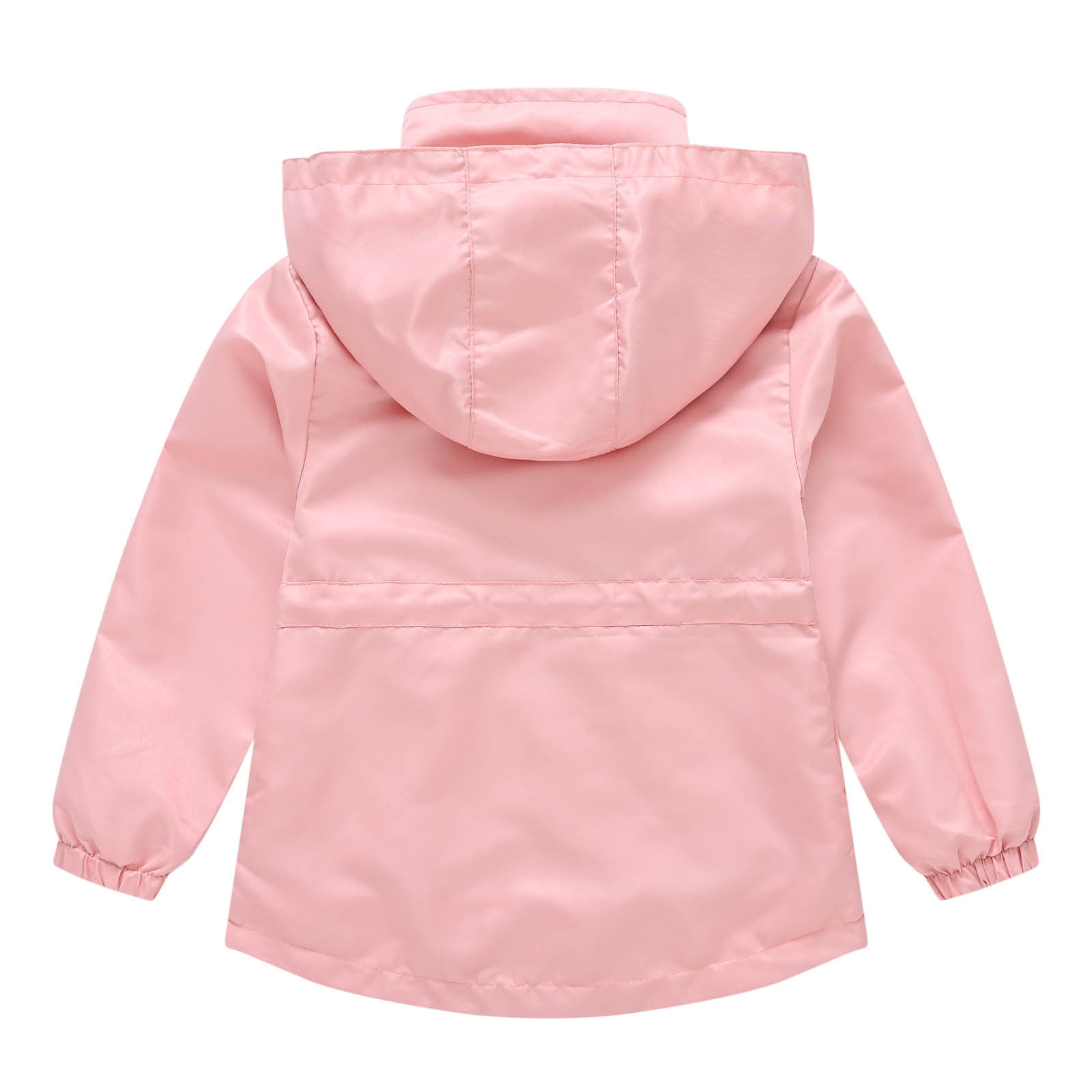Akiihool Jacket Girl with Hood Toddlers and Girls' Heavyweight Water ...