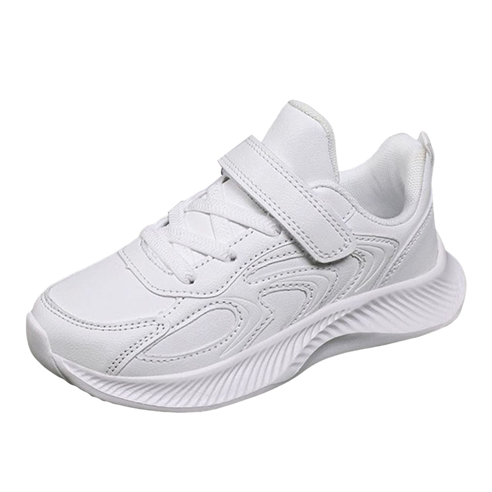 Akiihool Kid Sneakers Toddler Girls Shoes Kids Sneakers (Beige,6-7 ...