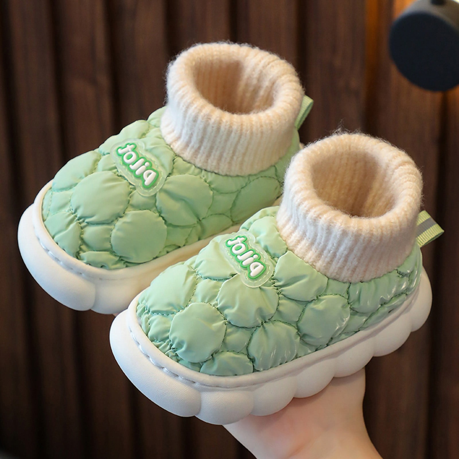 Akiihool Little Girl Slippers Toddler Slippers Girl Boy House Slipper ...