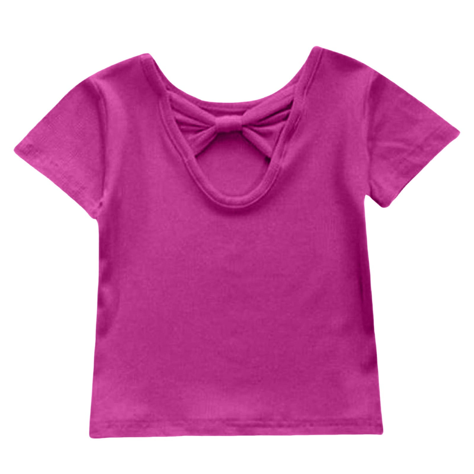 Akiihool Little Girls Clothes Girls' Essential Short Sleeve T-Shirts ...
