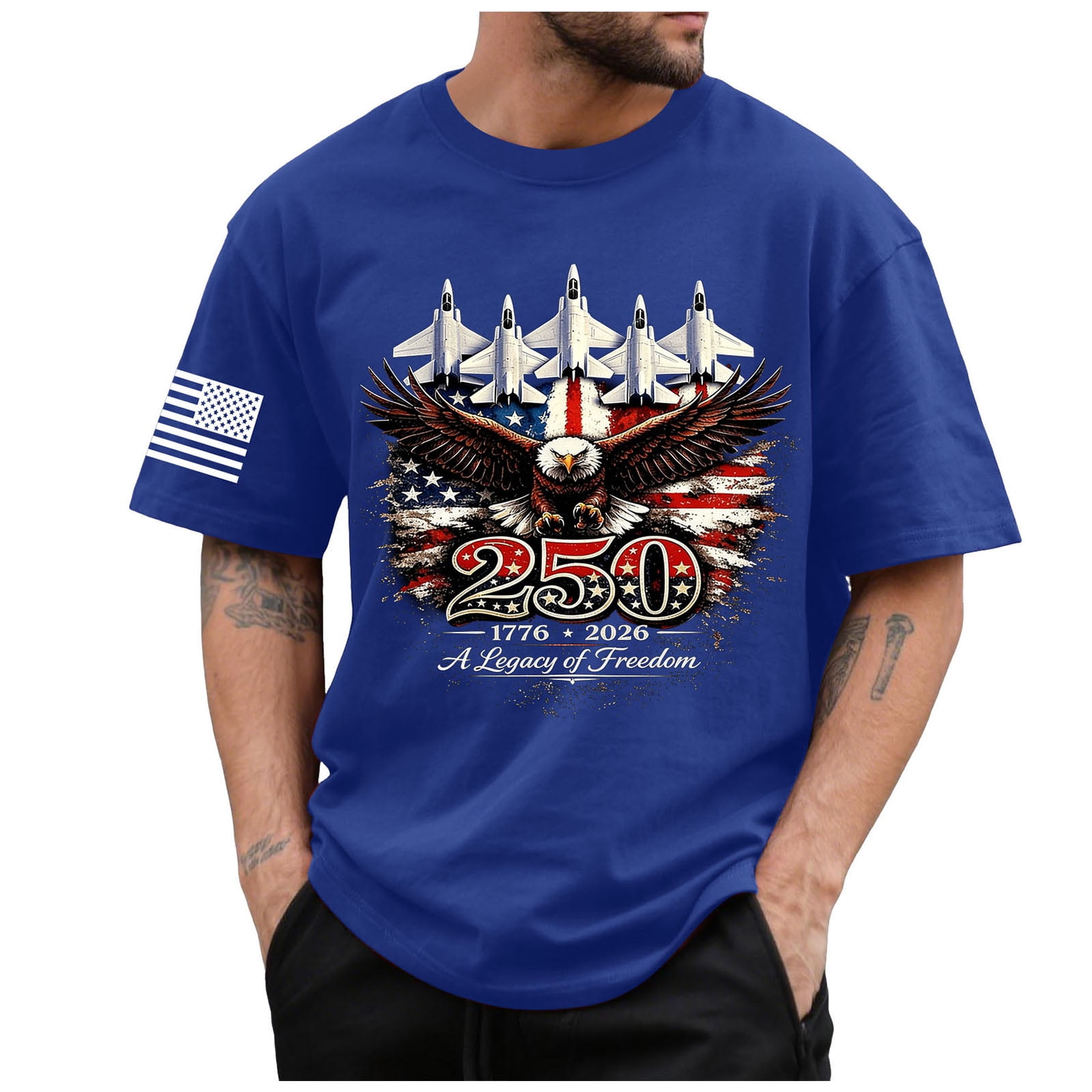 Akiihool Oversized Tshirts for Men Mens Casual T-Shirts Classic Short ...