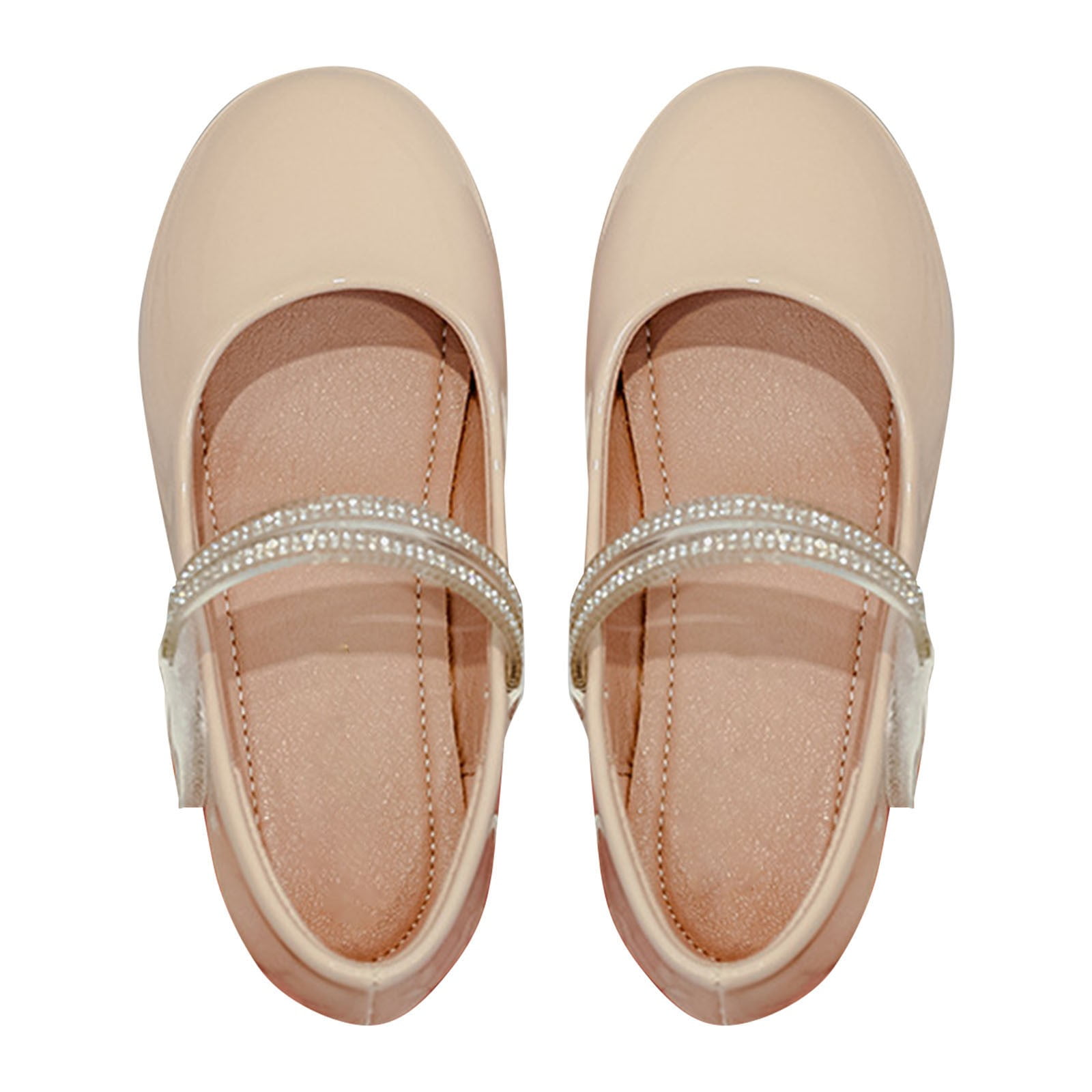 Akiihool Princess Shoes for Girls Soft Closed Toe Sandals Princess Flat ...