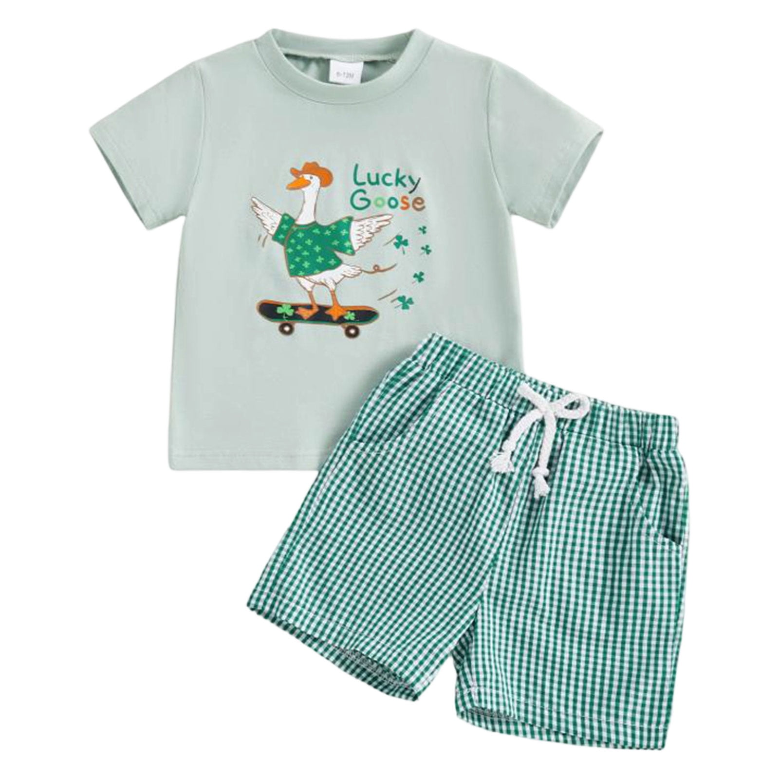 Akiihool Summer Boy Clothes Toddler Baby Boy Summer Clothes Short ...