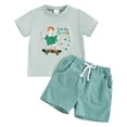Akiihool Summer Boy Clothes Toddler Baby Boy Summer Clothes Short ...