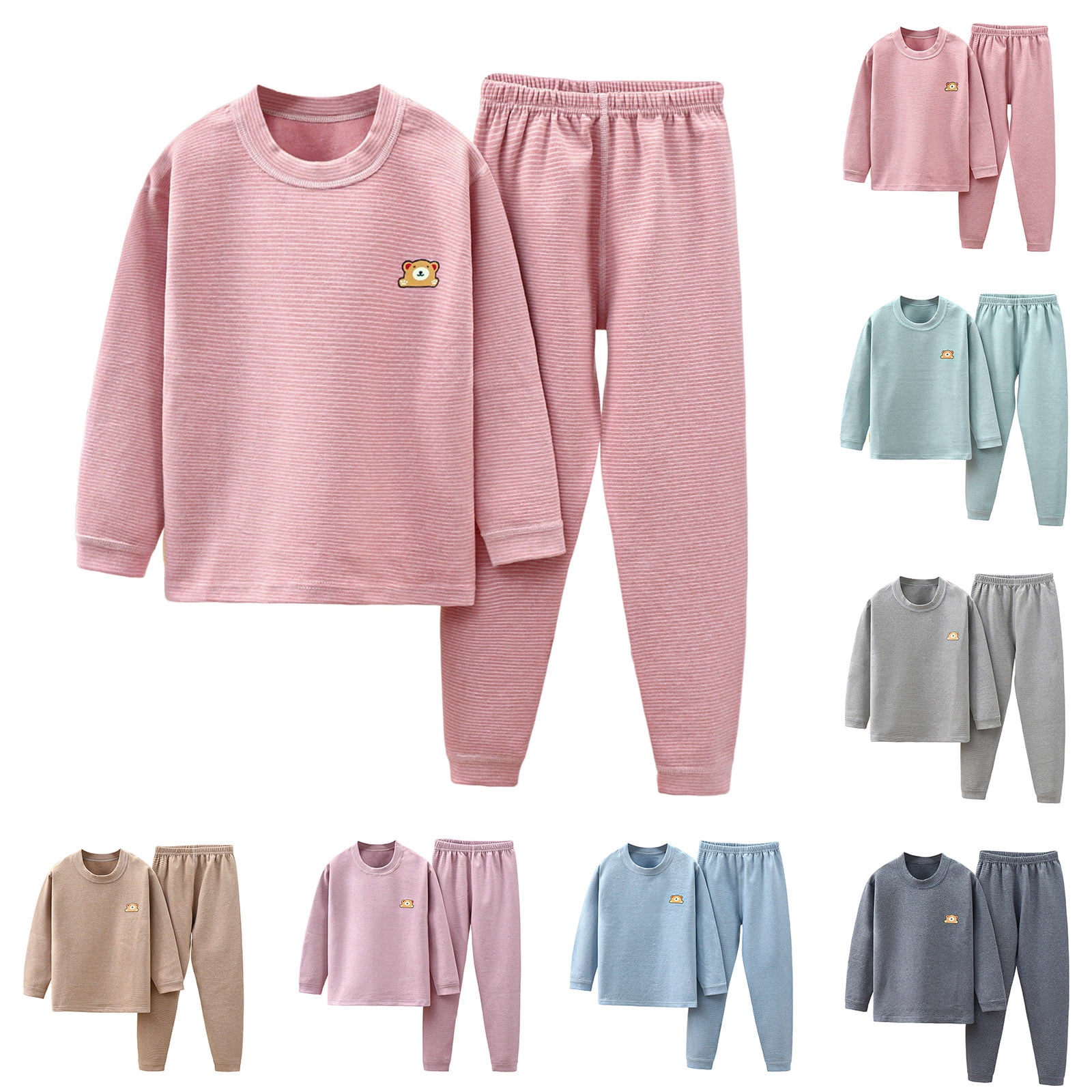 Akiihool Sweatsuits Sets Girl Two Piece Outfits Baby Girl Clothes ...