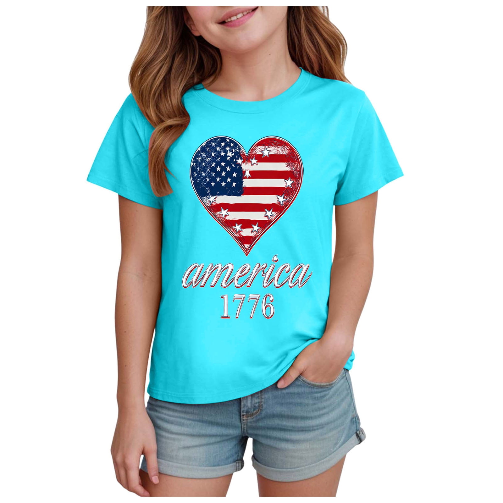 Akiihool T Shirts for Newborn Boys Toddler Boys 4th of July Shirts Kids ...