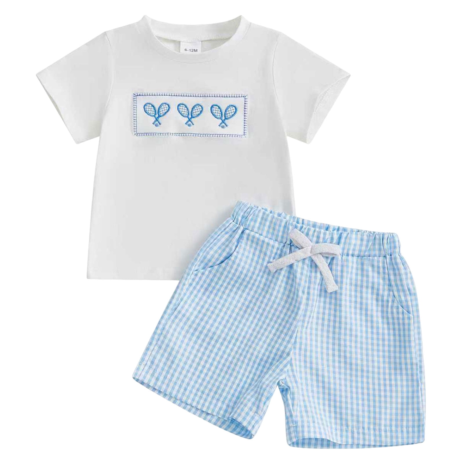 Akiihool Toddler Summer Outfits Boys Boy Baby Clothes Summer Newborn 3 ...