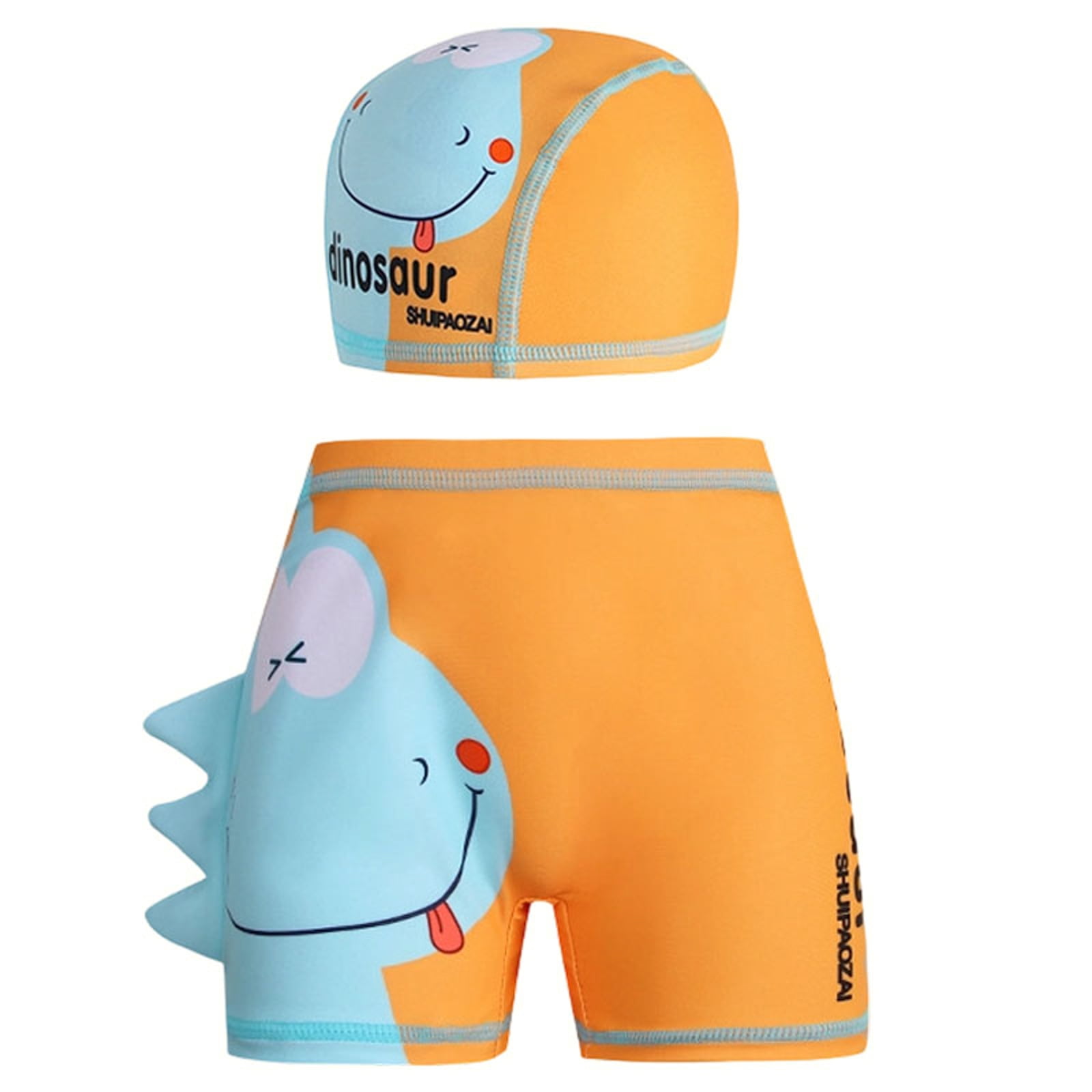 Akiihool Toddler Swim Shorts Boys Swim Trunks with Compression Stretch ...