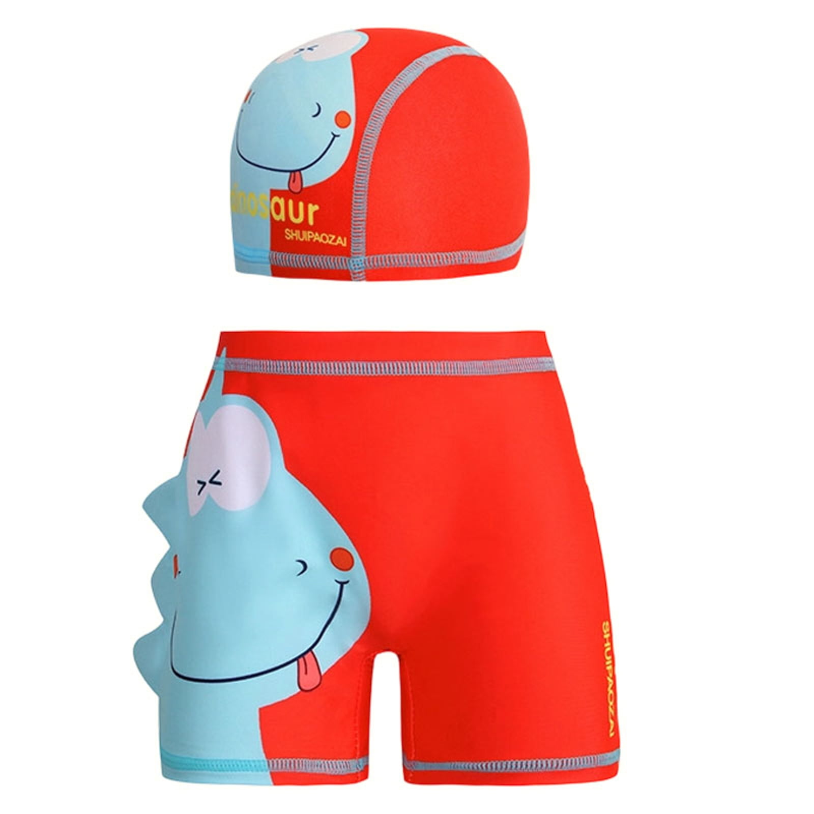 Akiihool Toddler Swim Shorts Boys Swim Trunks with Compression Stretch ...
