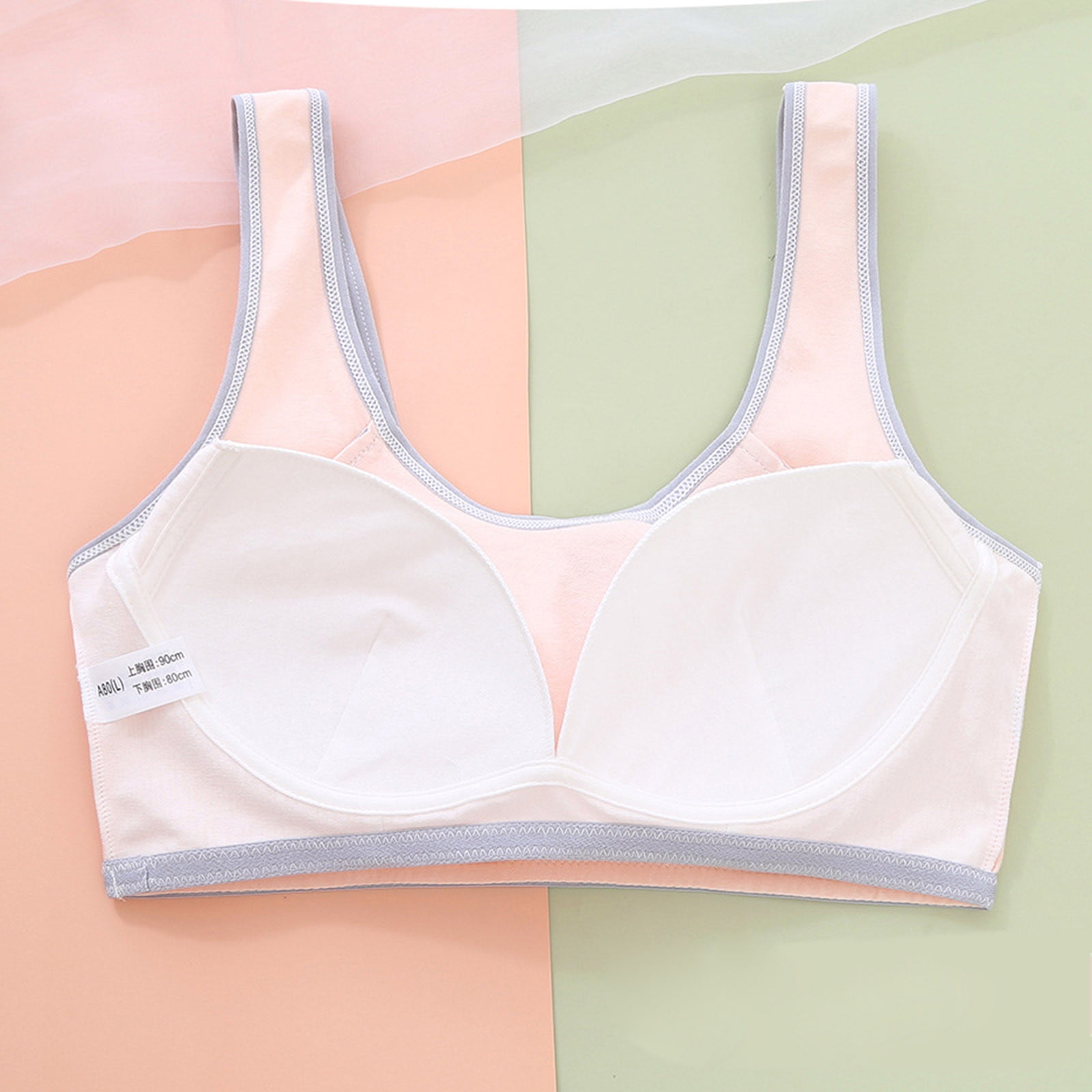 Akiihool Training Bras for Girls Training Bras for Girls Seamless Cami ...