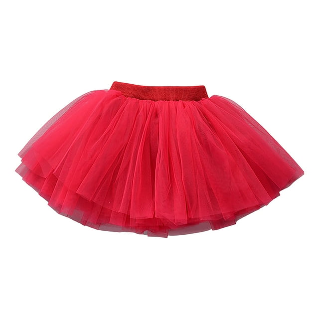 Akiihool Tutu Skirts Girls Tulle Skirt Toddler Tutu Girls Clothes (RD1 ...