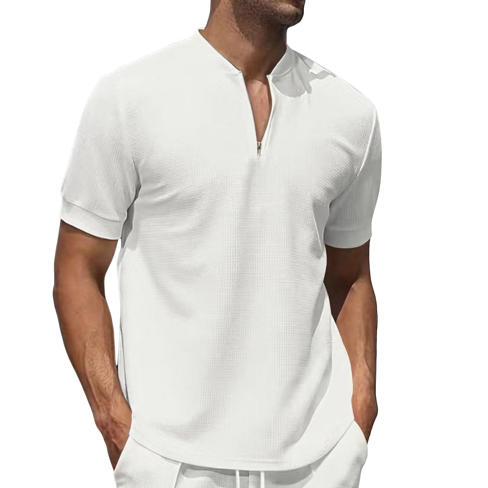 Akiihool Vintage Mens T Shirts Men's Stretch Soft Short Sleeve Crewneck ...