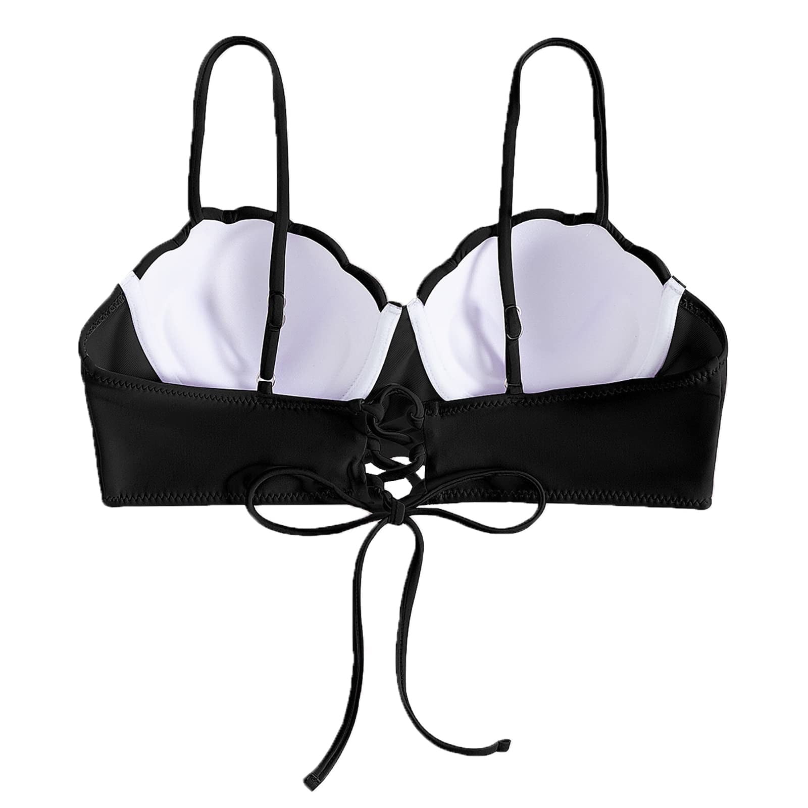 Akiihool Women Underwire Bikini Top Only - 2025 Push Up Swim Top Padded ...