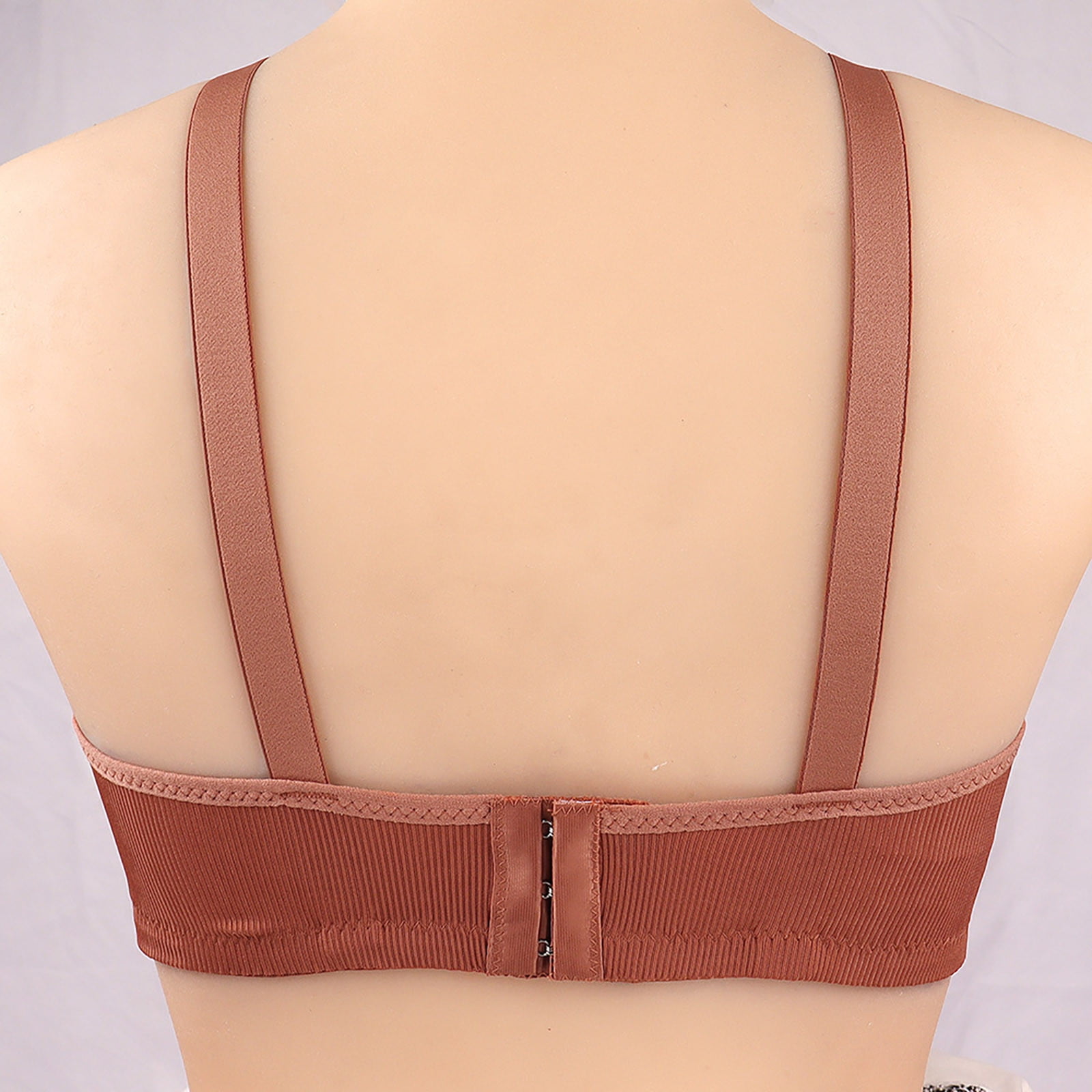 Akiihool Womens Bras Comfortable Full Coverage Womens Low Back Bra Wire ...