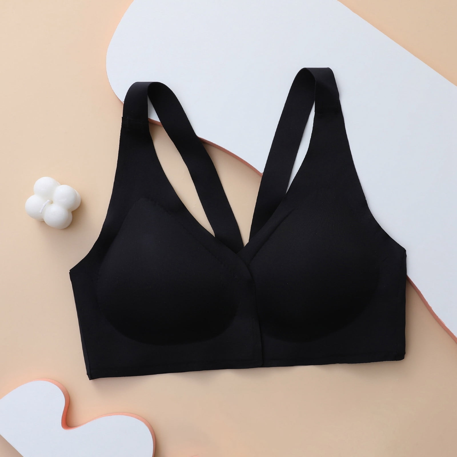Akiihool Womens Bras Comfortable Pure Comfort Lace Bralette Padded