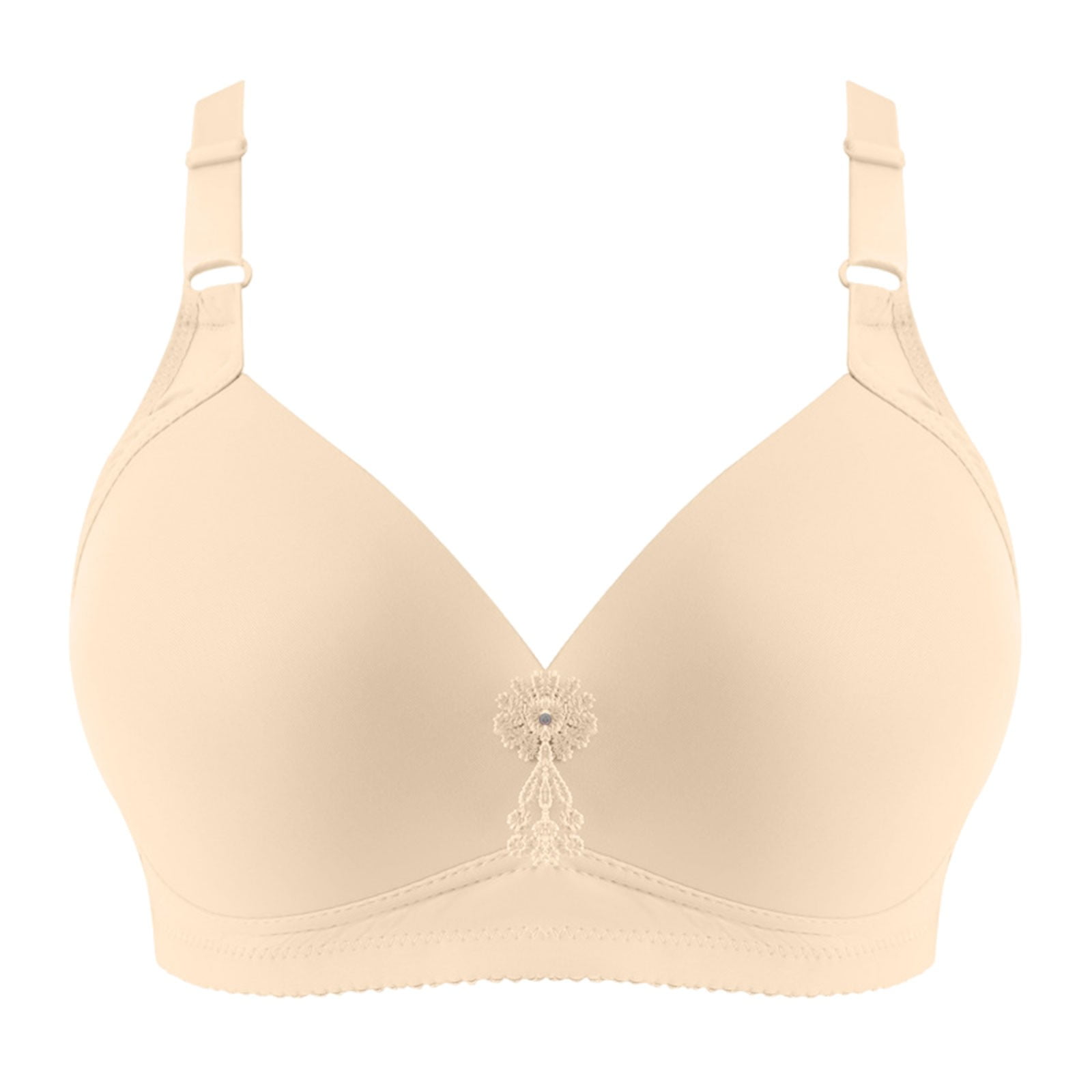 Akiihool Womens Plus Size Everyday Bras Women's Cloud Cotton Comfort ...