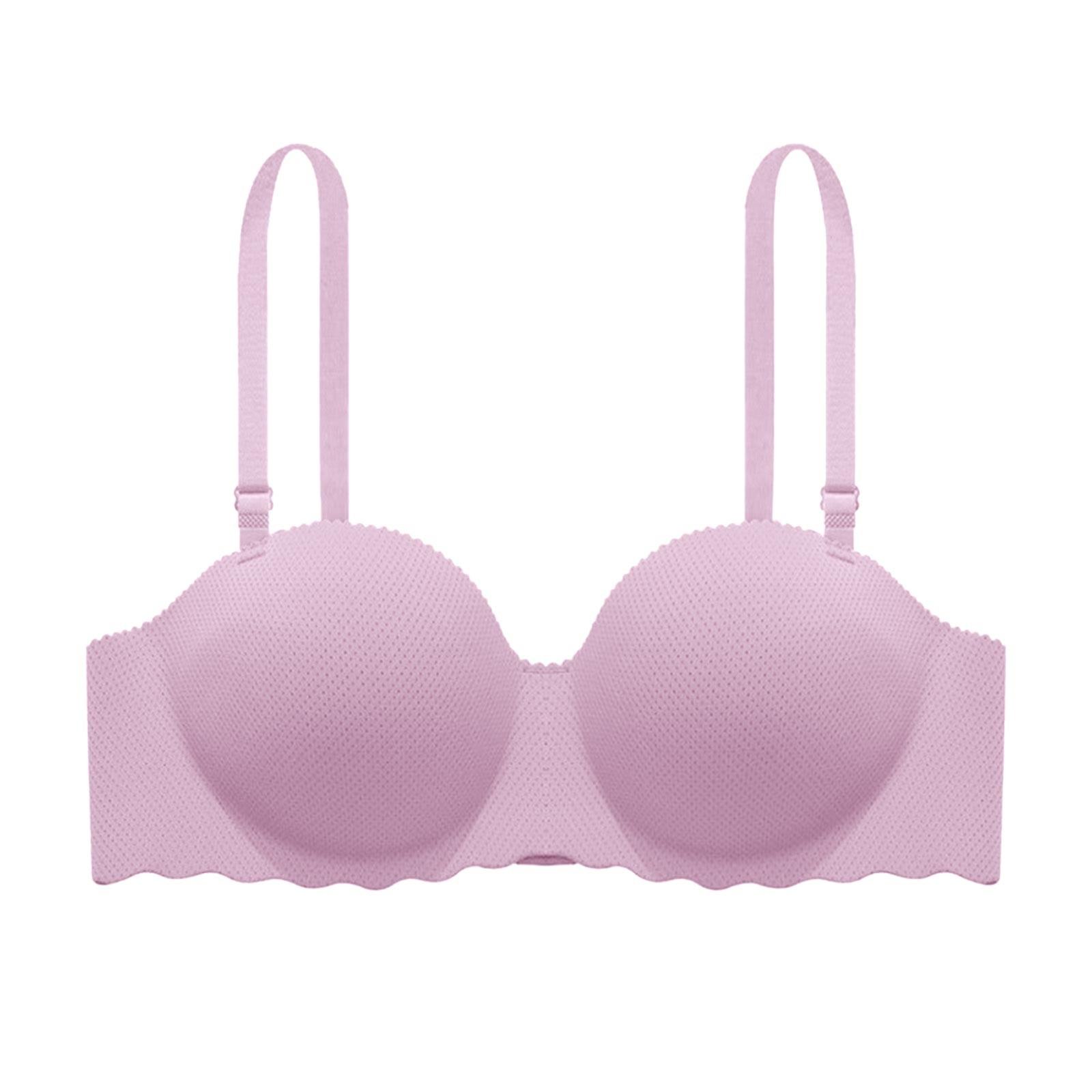 Akiihool Womens Plus Size Everyday Bras Women's Full Coverage Unlined ...