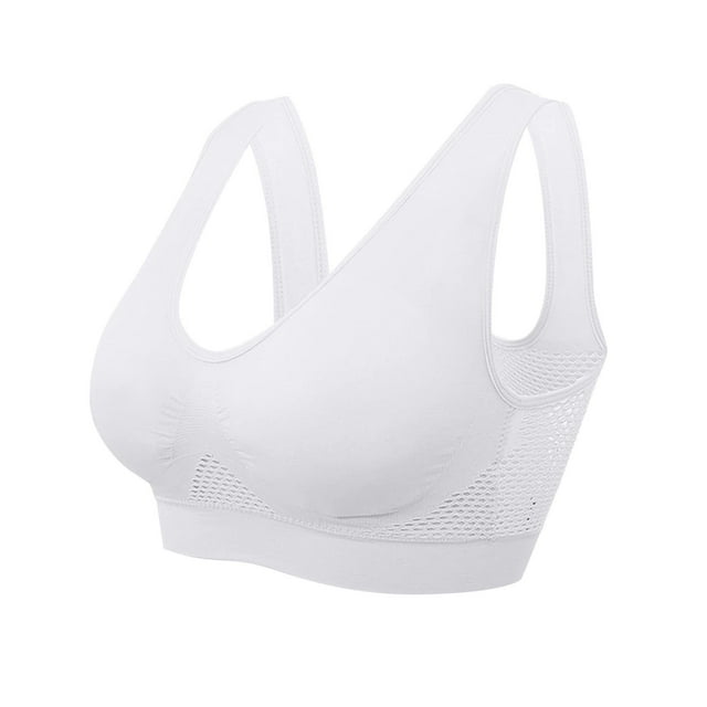 Akiihool Womens Sports Bras Medium Support Tank Top Seamless Cups ...