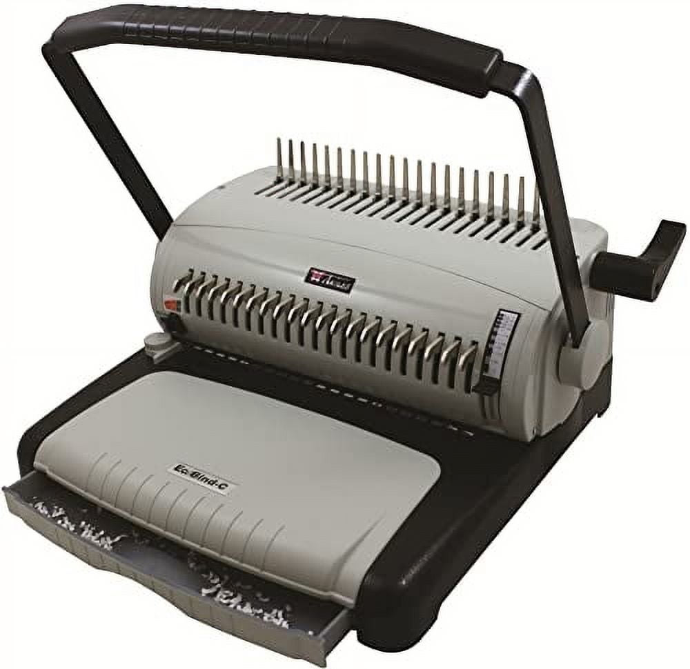 Akiles EcoBind-C Plastic Comb Binding Machine - Walmart.com