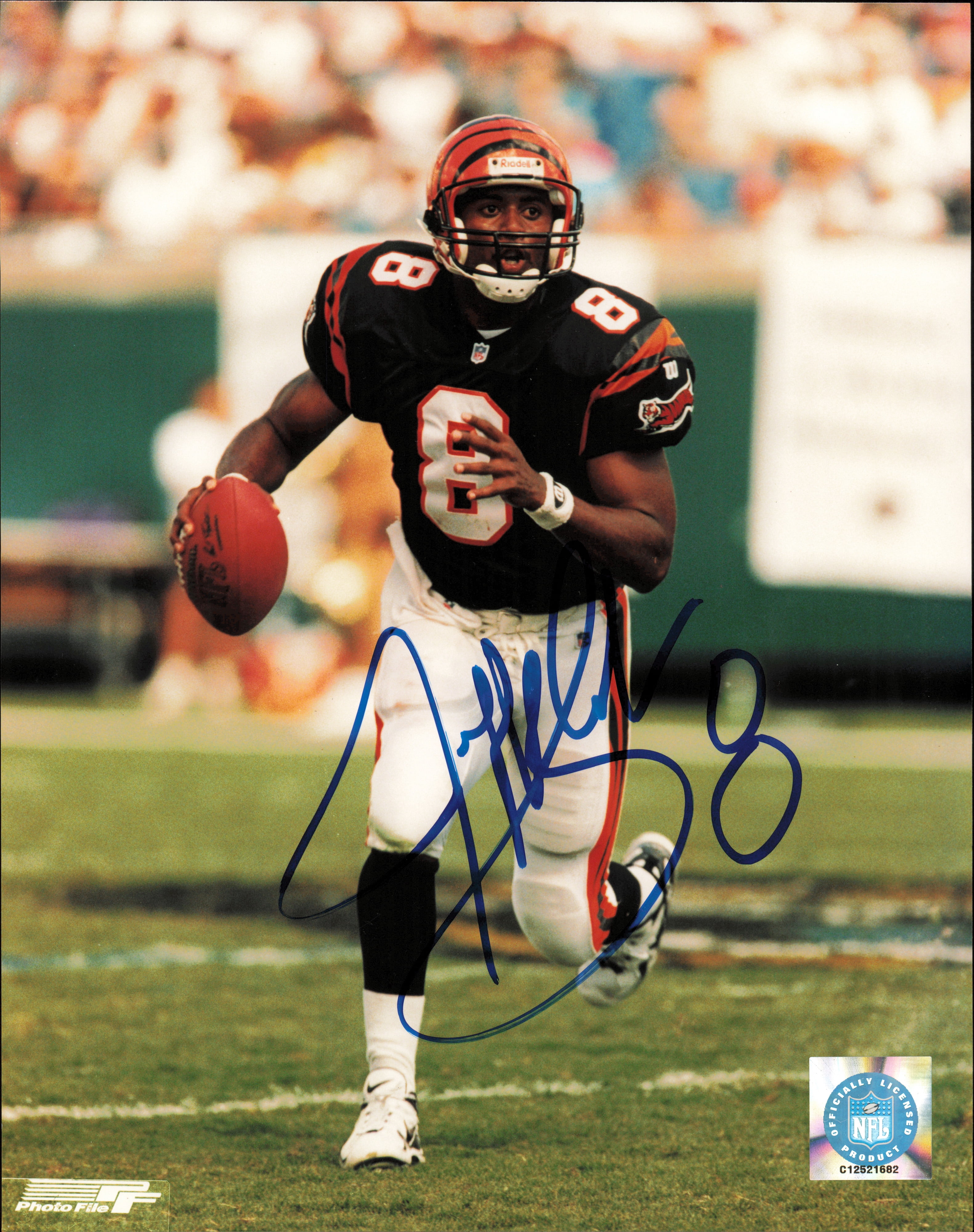 Akili Smith Autographed 8x10 Photo Cincinnati Bengals SKU #257339 ...