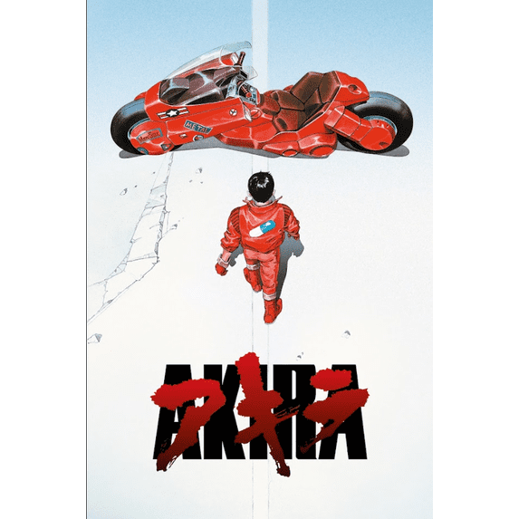 Akira (1988) Poster - 24x36 | Japanese Anime | Sci-Fi Classic | Iconic ...