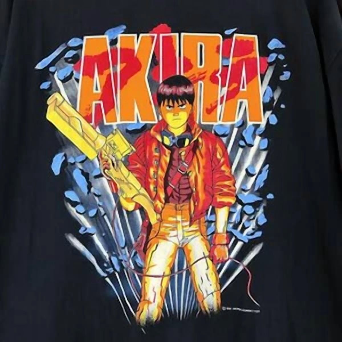 Akira Anime 90s Japanese Black short sleeve Unisex T shirt vtg | eBay ...