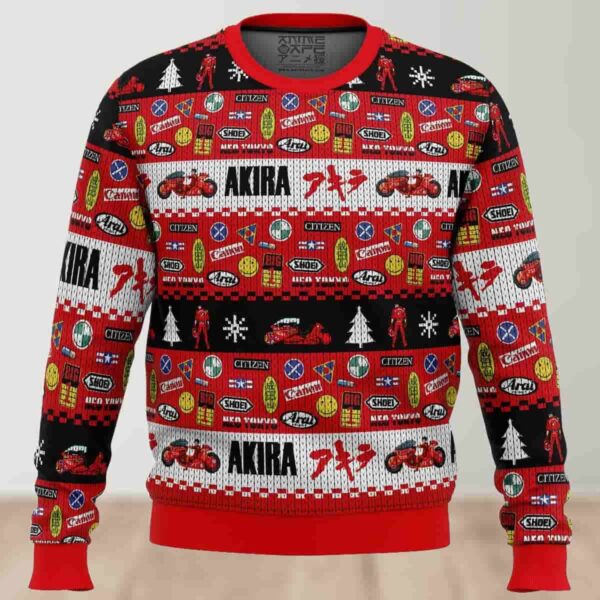 Akira Bike Decals Ugly Christmas Sweater - Walmart.com