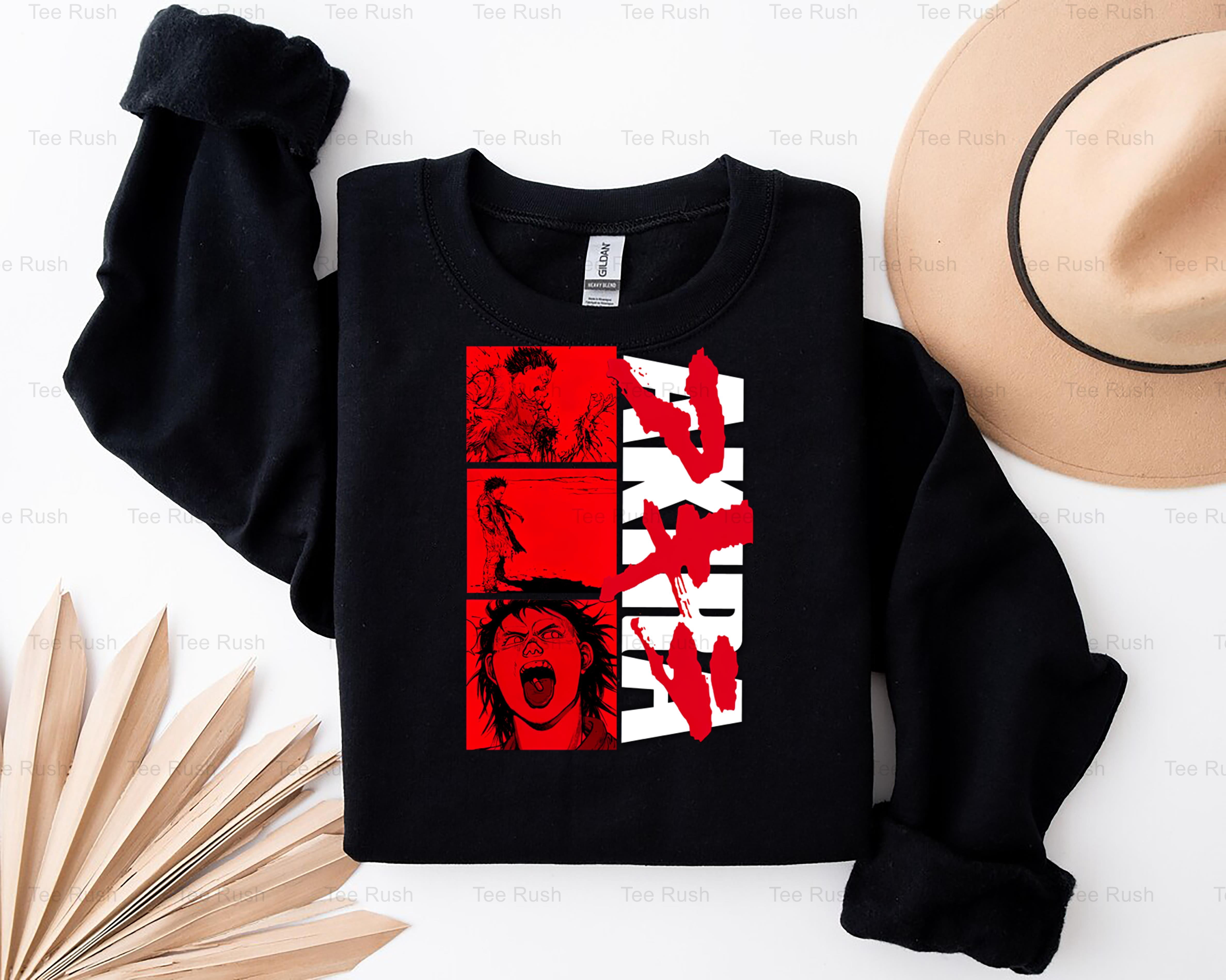 Akira Katsuhiro Otomo Anime Manga Movie Cyberpunk Kaneda Bike,,T-Shirt ...
