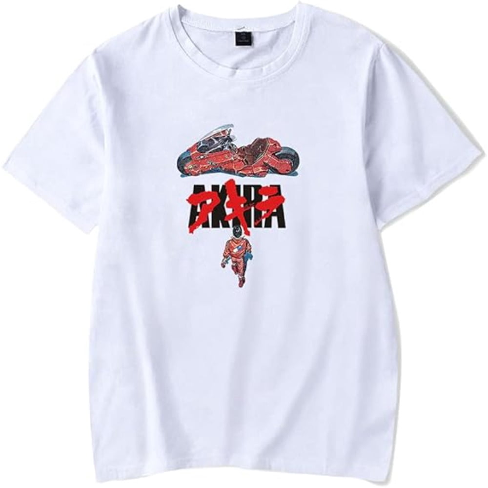Akira Merch T-shirt Retro Classic Print Short Sleeve Men And Women Hip ...