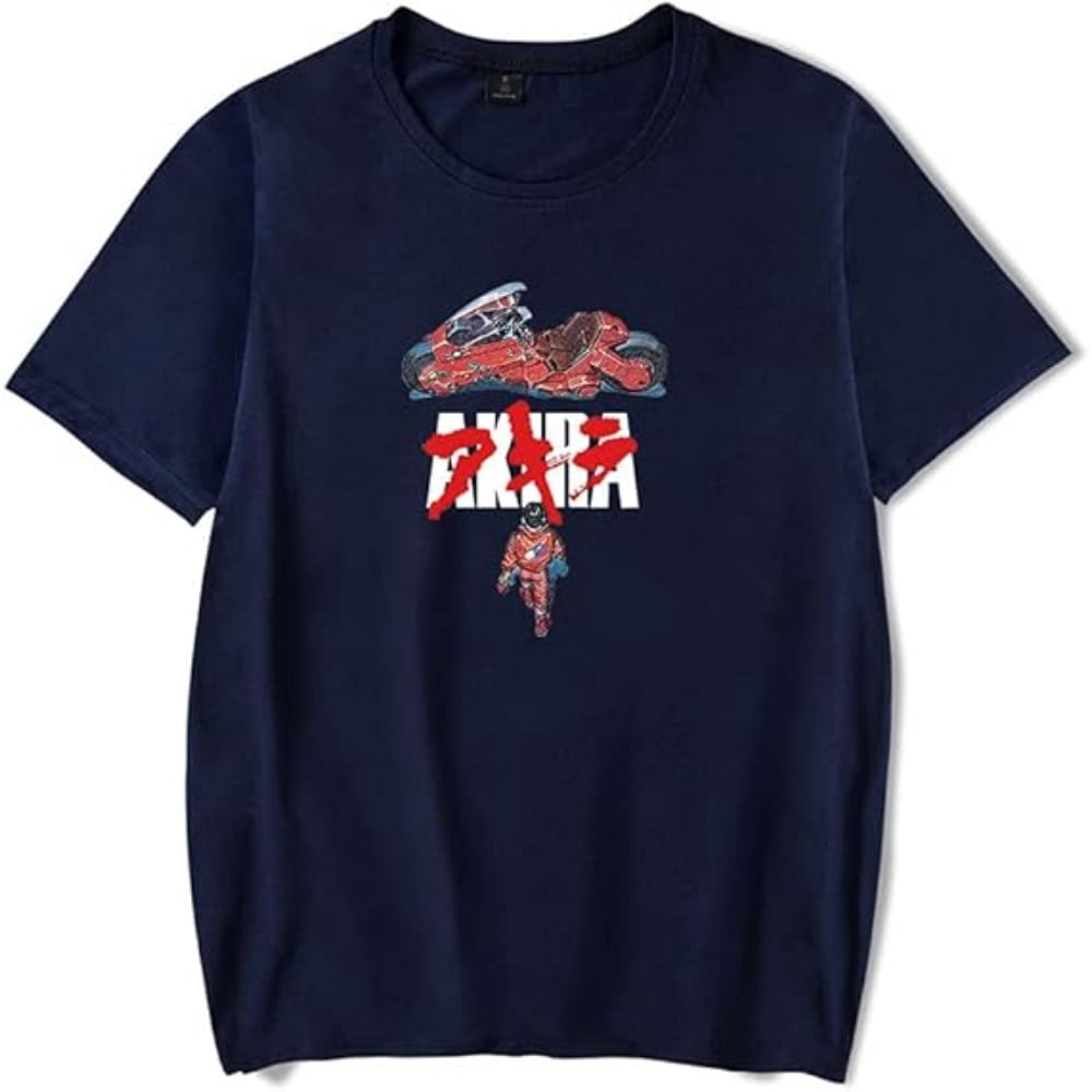 Akira Merch T-shirt Retro Classic Print Short Sleeve Men And Women Hip ...