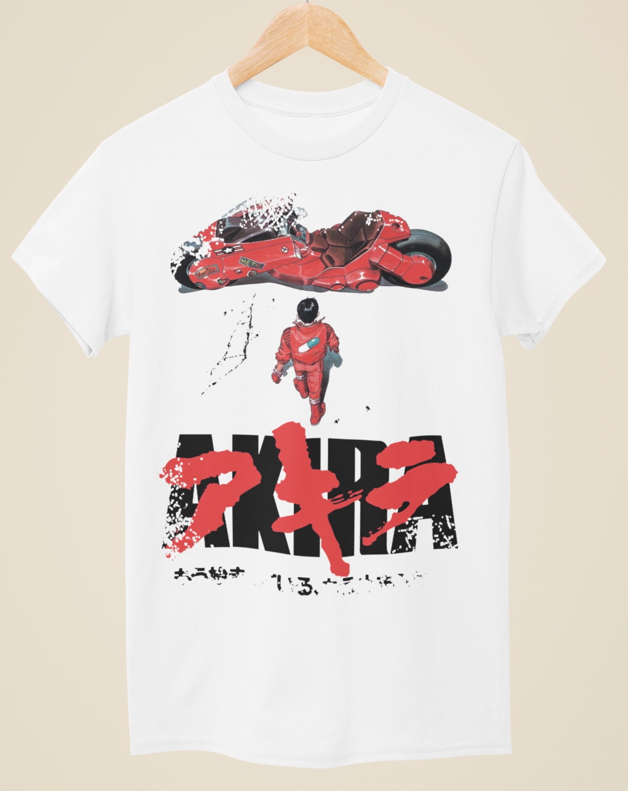 Akira - Movie Poster Inspired Unisex White T-Shirt - Walmart.com