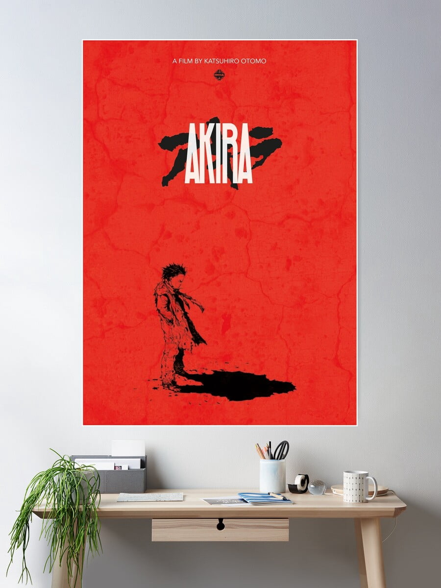 Akira Movie Poster Poster Wall Art, Modern Wall Decor For Living Room ...